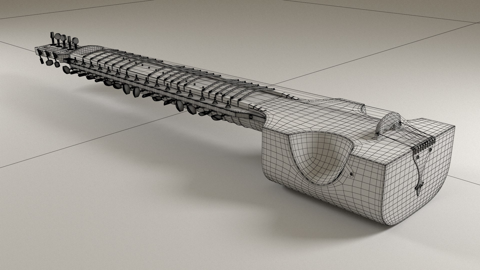 Dilruba 3D Model - TurboSquid 1846577