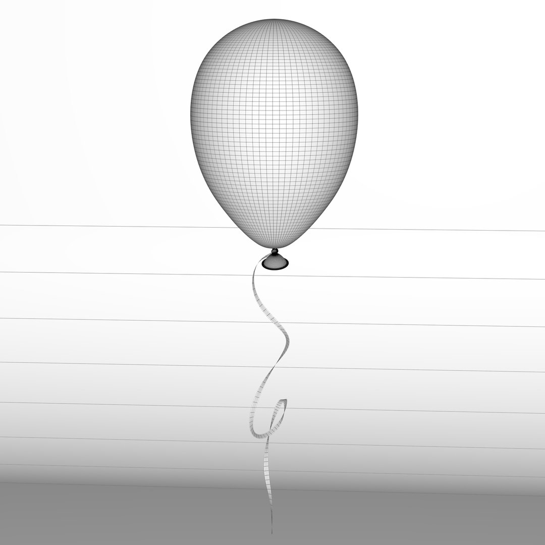 3D Ballon Colors And Rig Model - TurboSquid 2184509