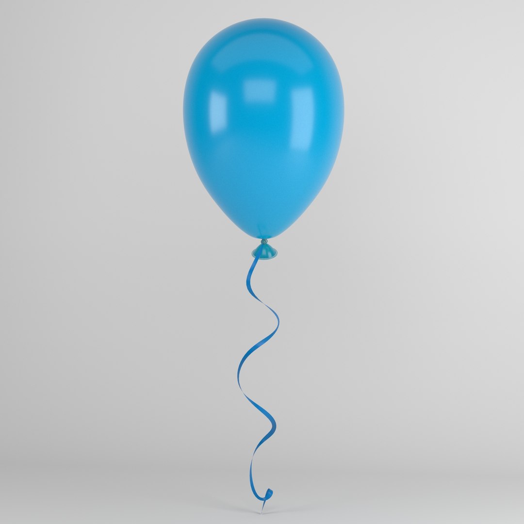 3D Ballon Colors And Rig Model - TurboSquid 2184509