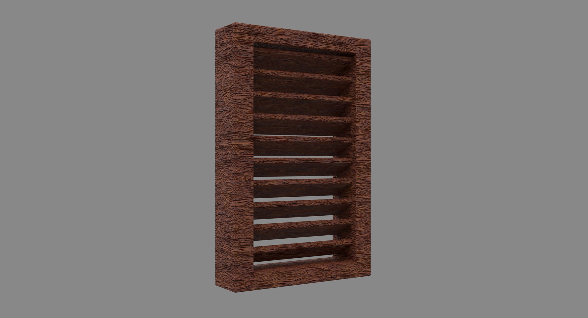 Wooden shutter model - TurboSquid 1262436