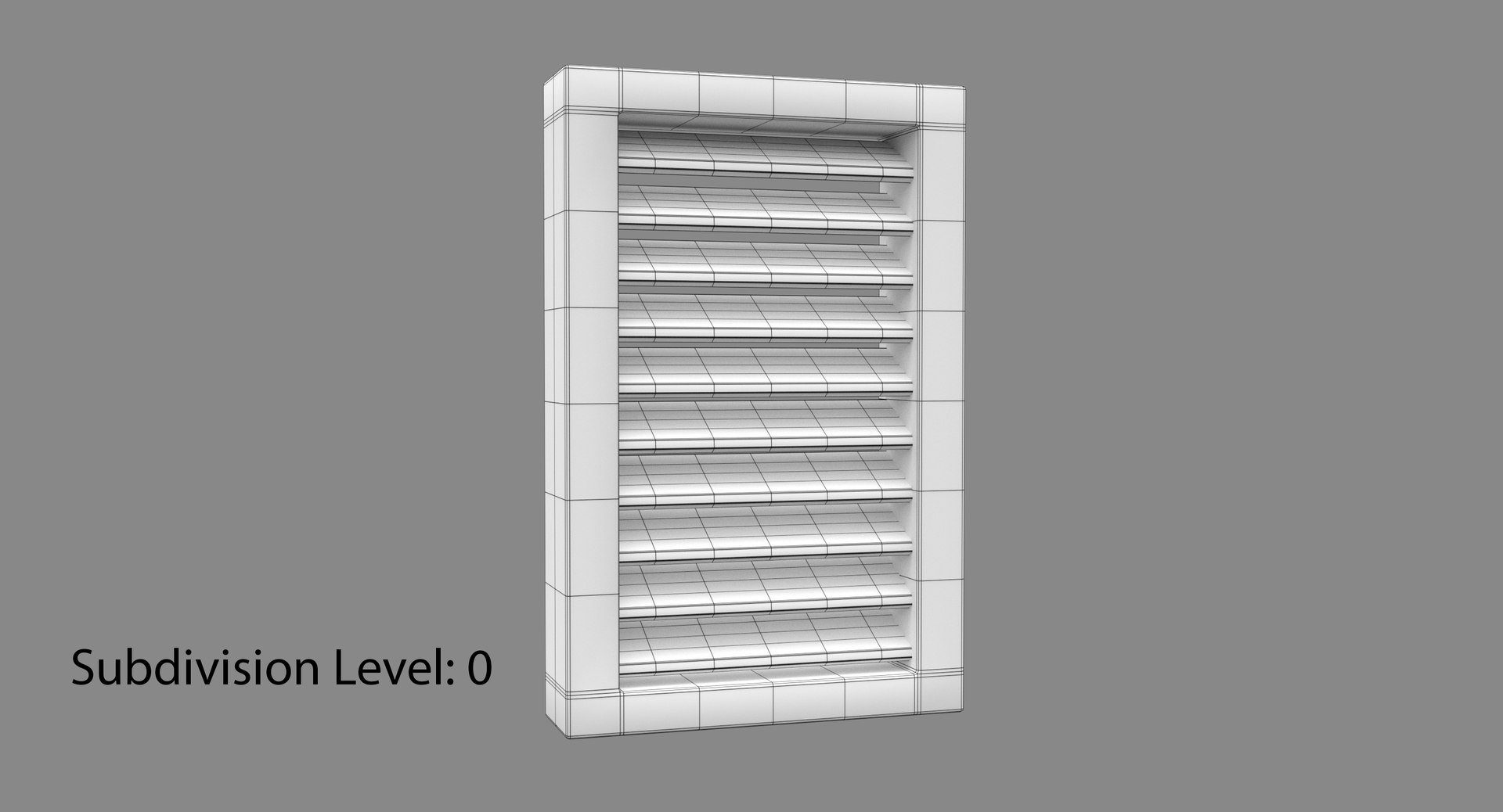 Wooden shutter model - TurboSquid 1262436