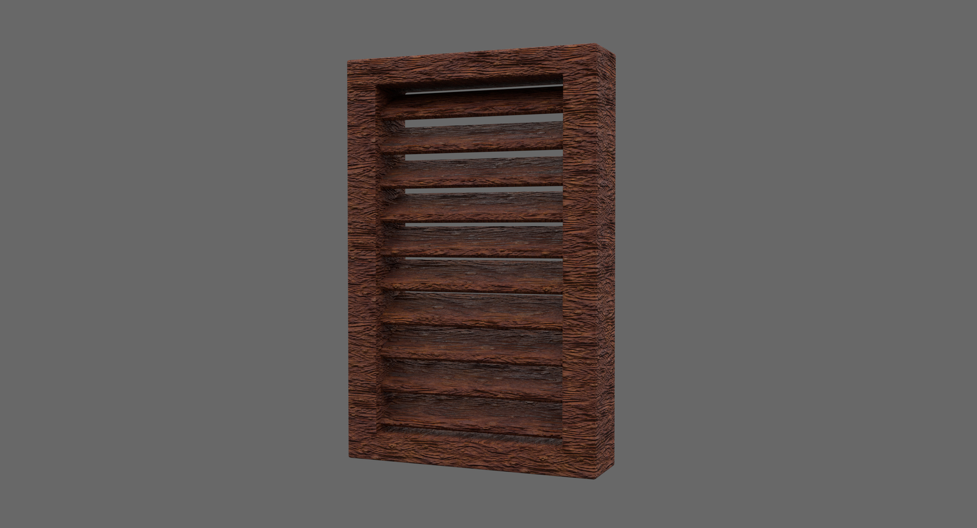Wooden shutter model - TurboSquid 1262436
