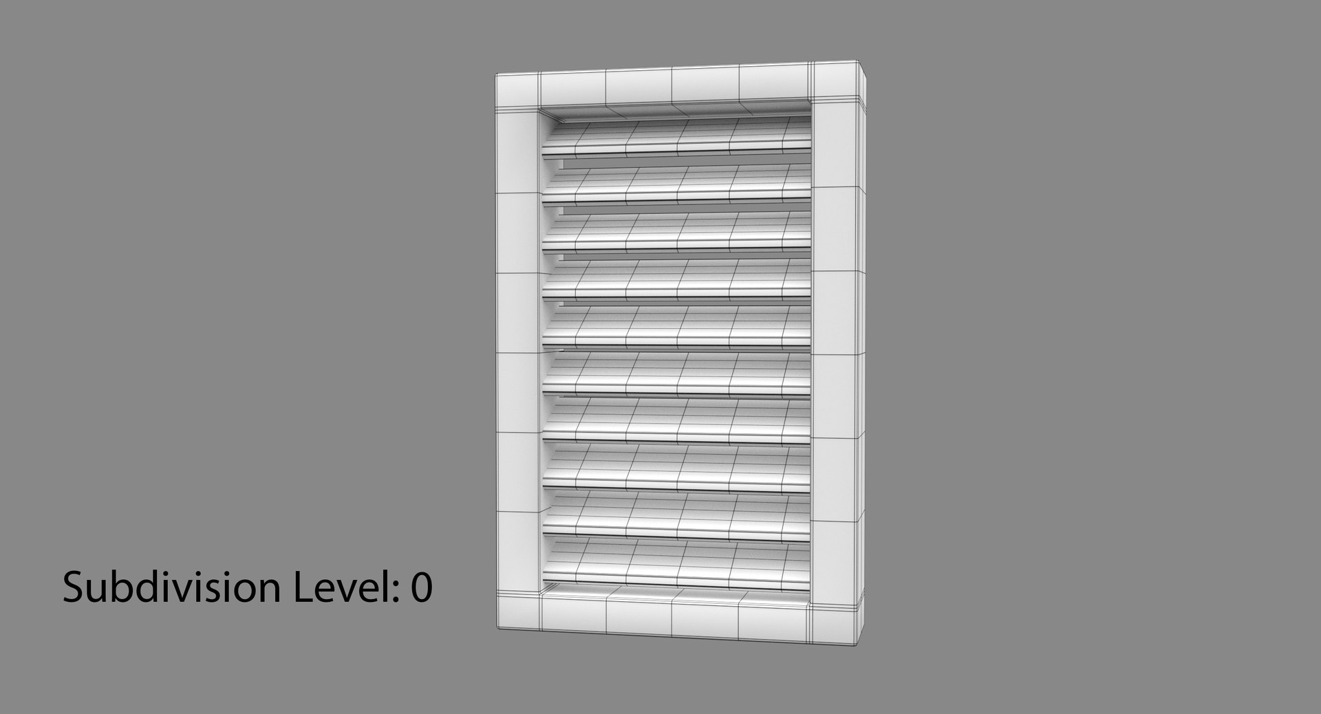 Wooden shutter model - TurboSquid 1262436