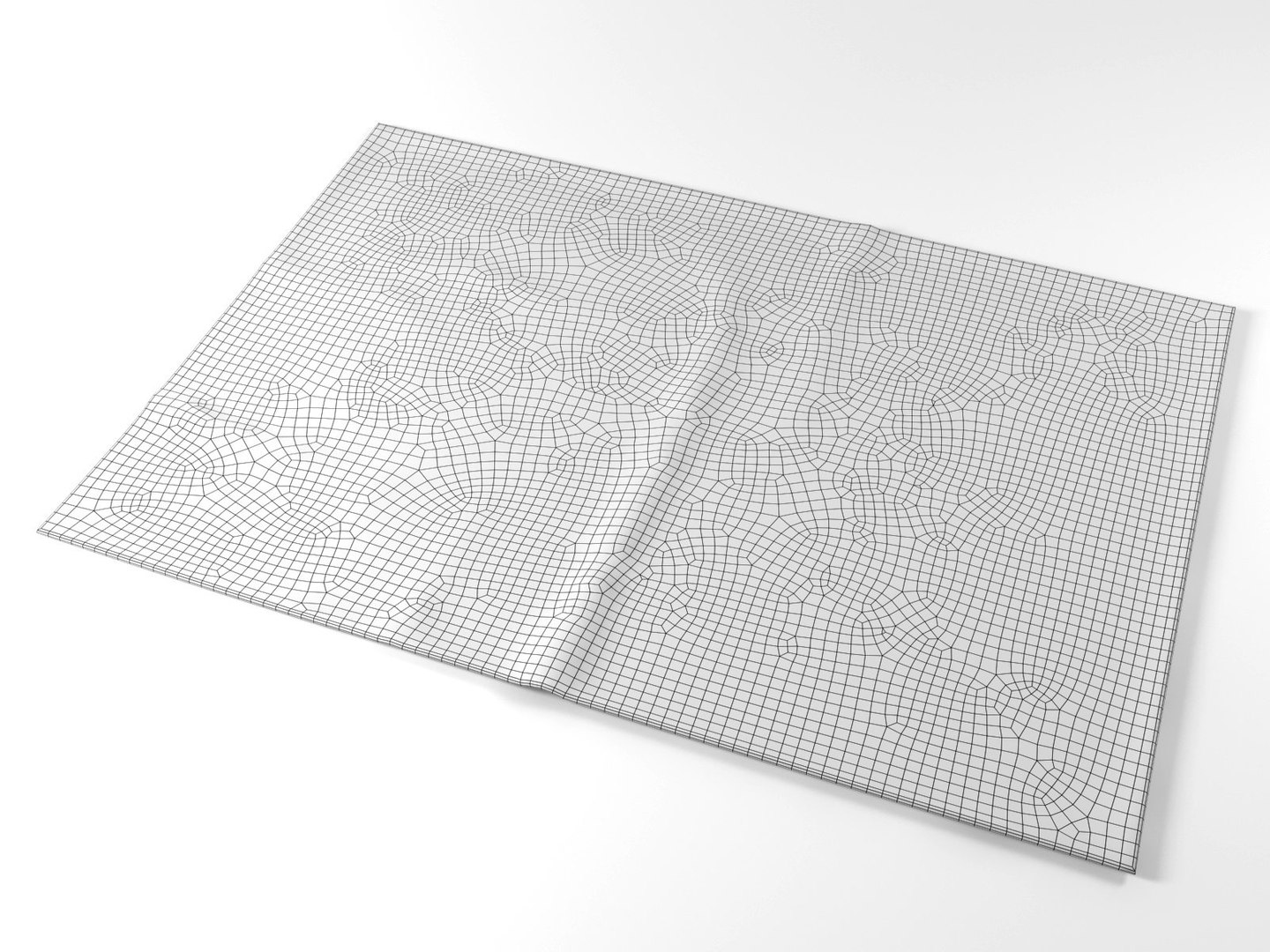 Nordic Diamond Wool Rug 3D Model - TurboSquid 1162651