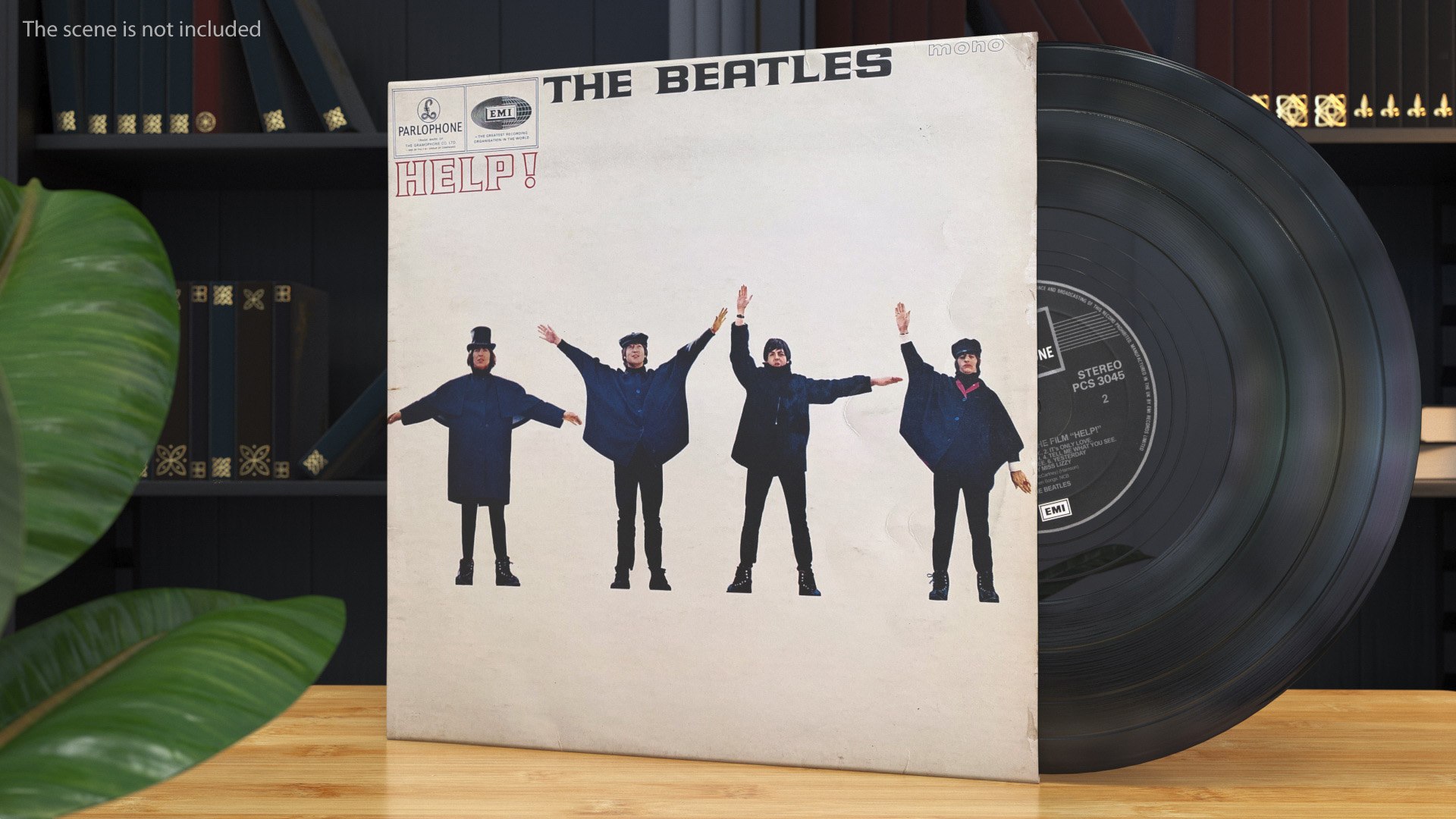 3D The Beatles Vinyl Album Cover - TurboSquid 1978376