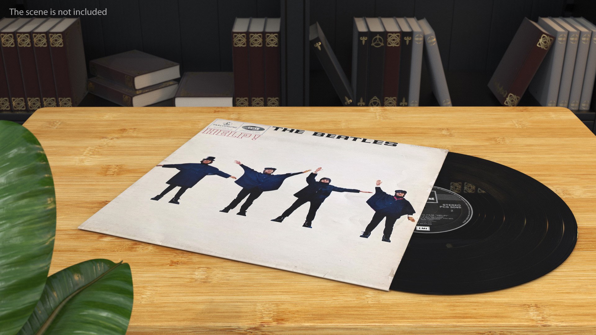 3D The Beatles Vinyl Album Cover - TurboSquid 1978376
