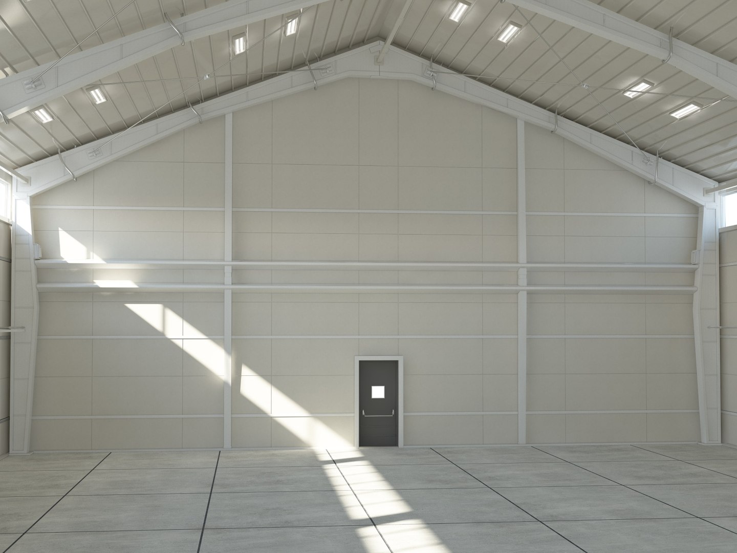 Warehouse White Office Modeled Model - TurboSquid 1404158