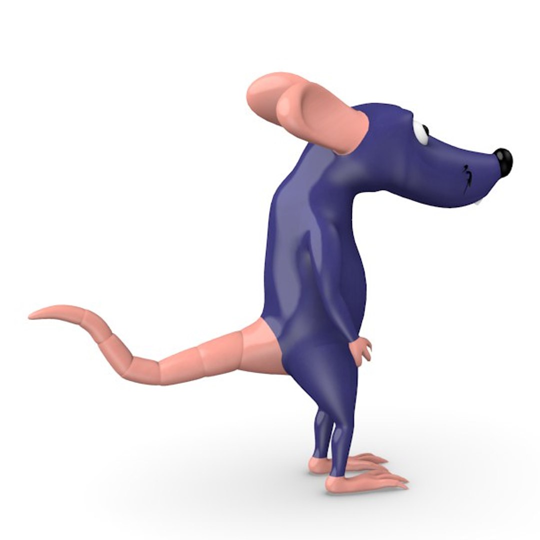 3ds Cartoon Rat