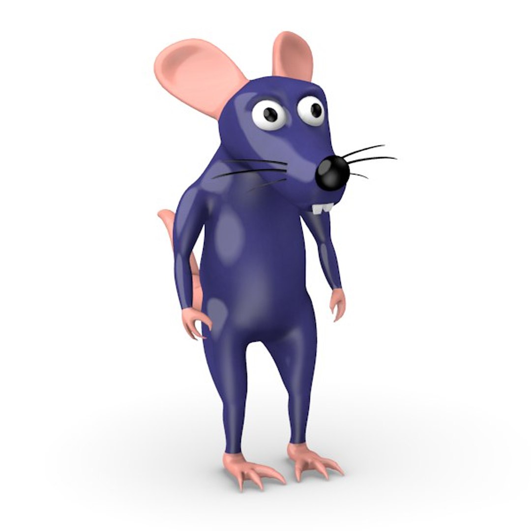 3ds Cartoon Rat
