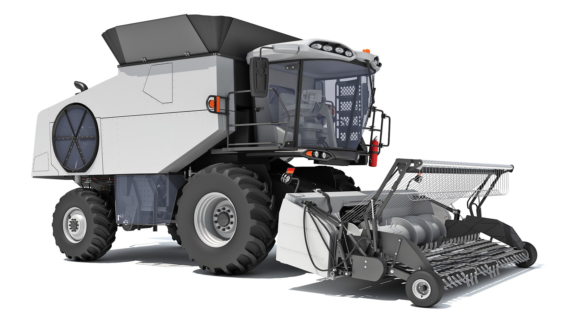 3D Harvester 3D Model - TurboSquid 1915958