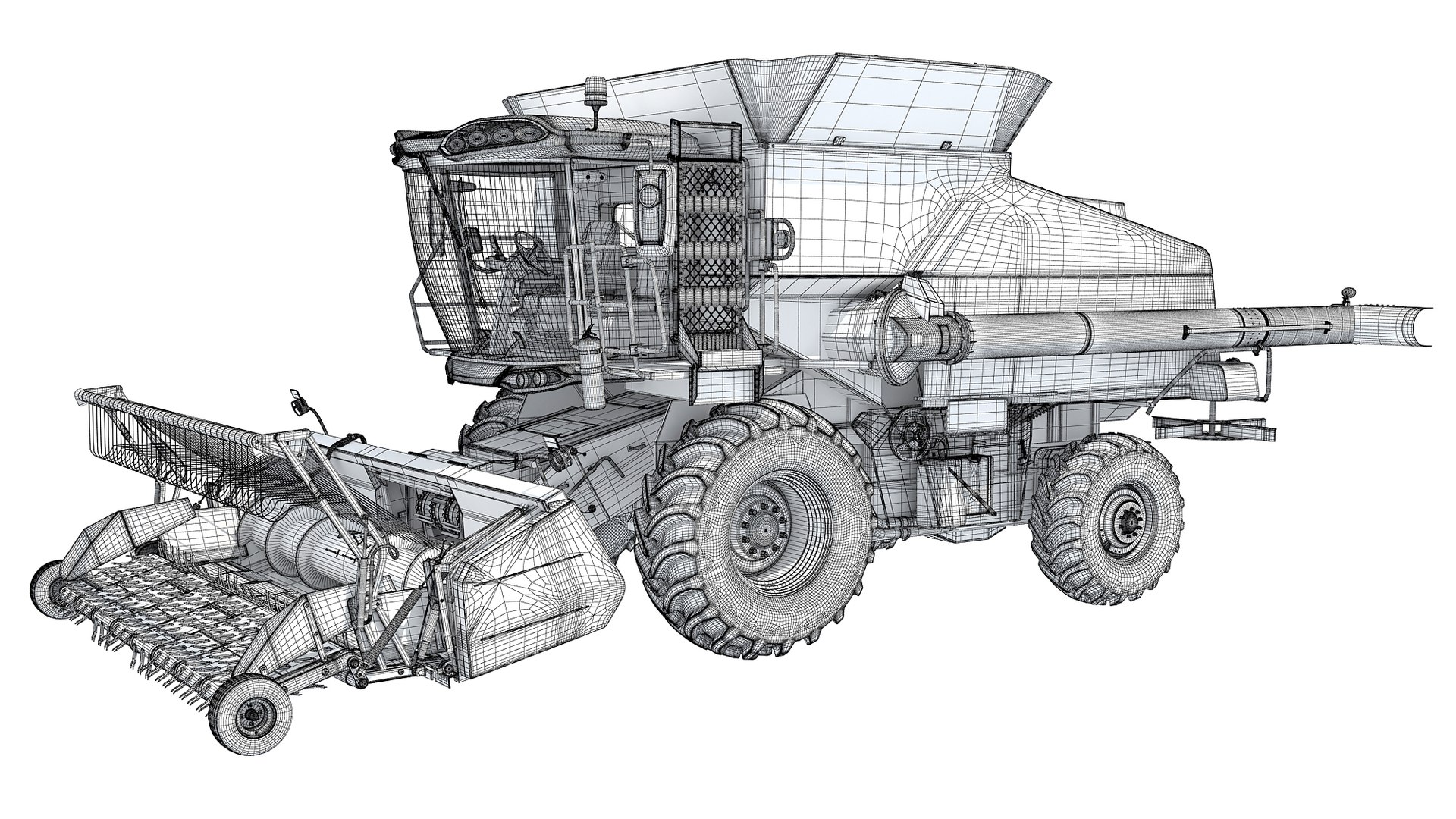 3D Harvester 3D Model - TurboSquid 1915958