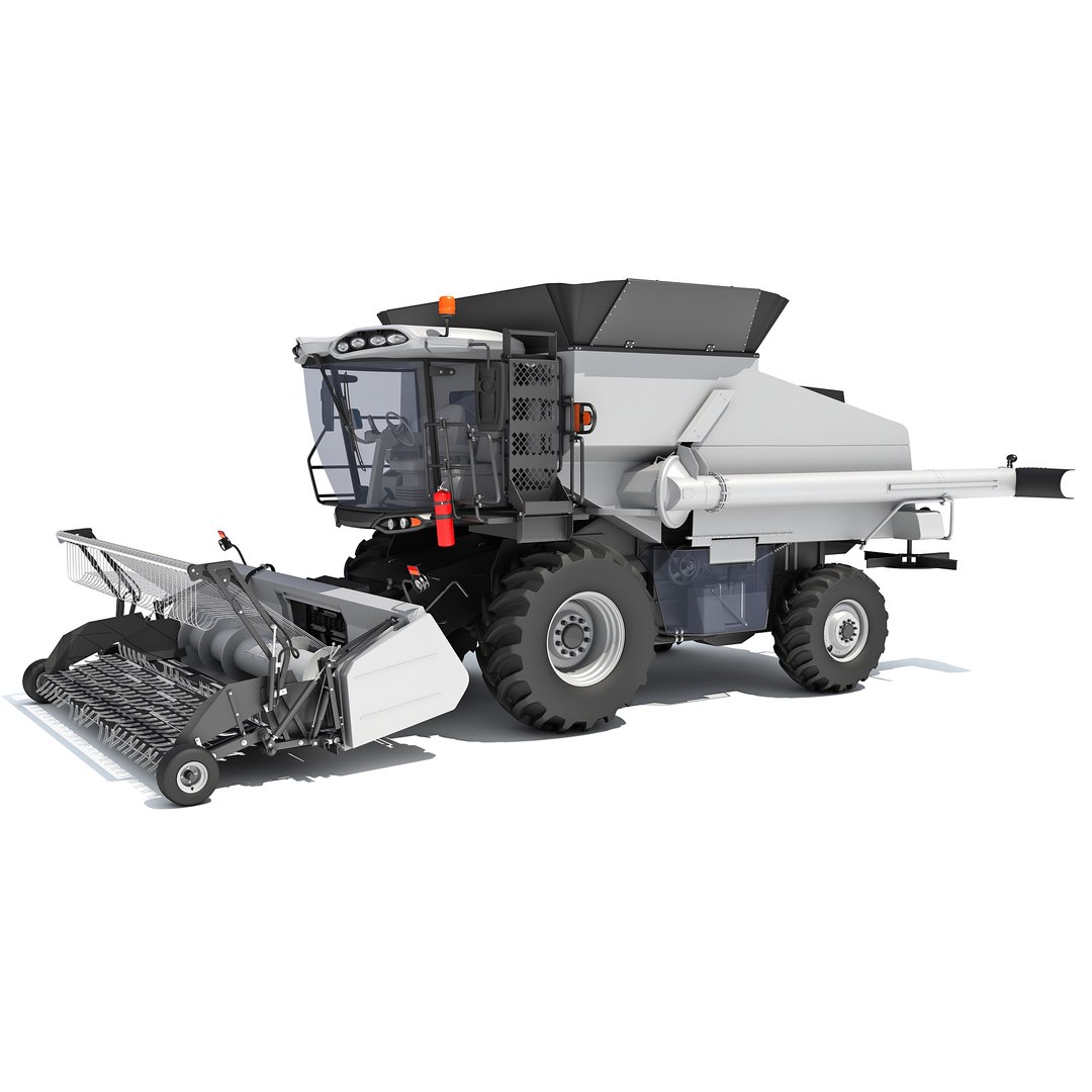 3D Harvester 3D Model - TurboSquid 1915958