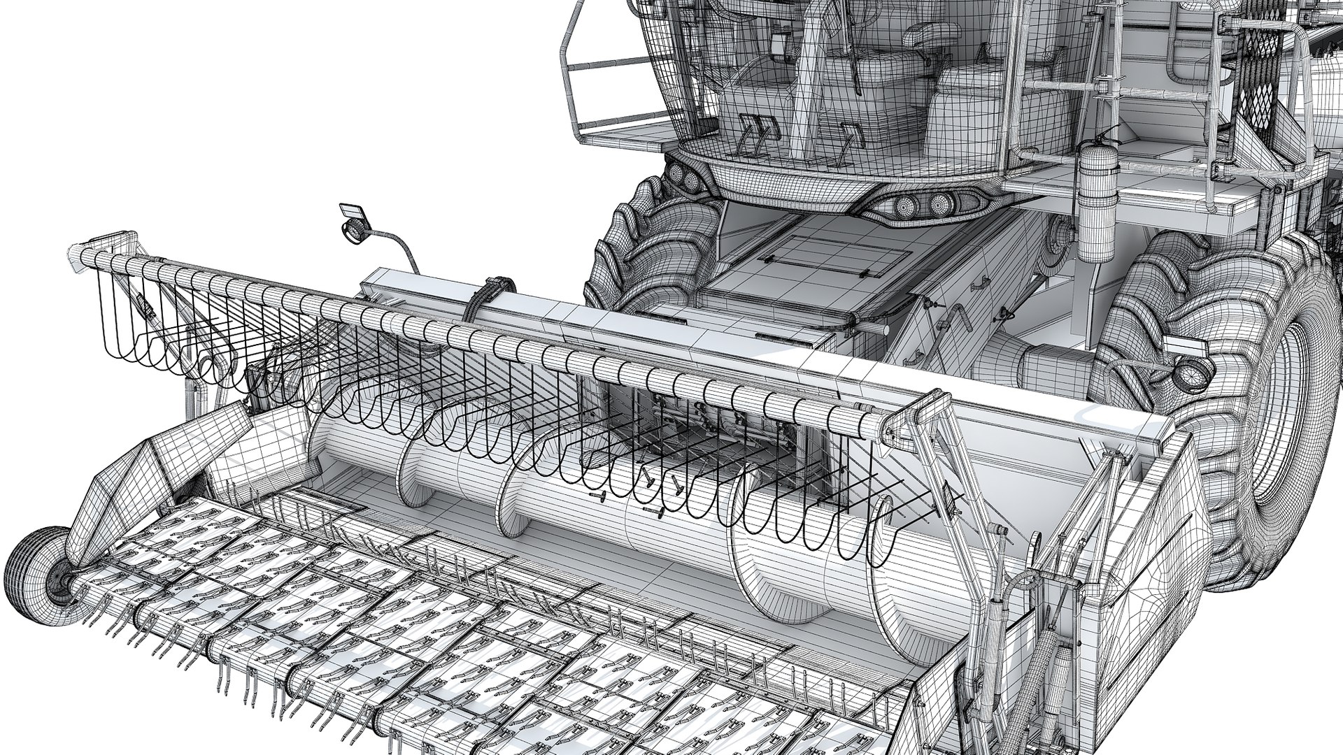 3D Harvester 3D Model - TurboSquid 1915958