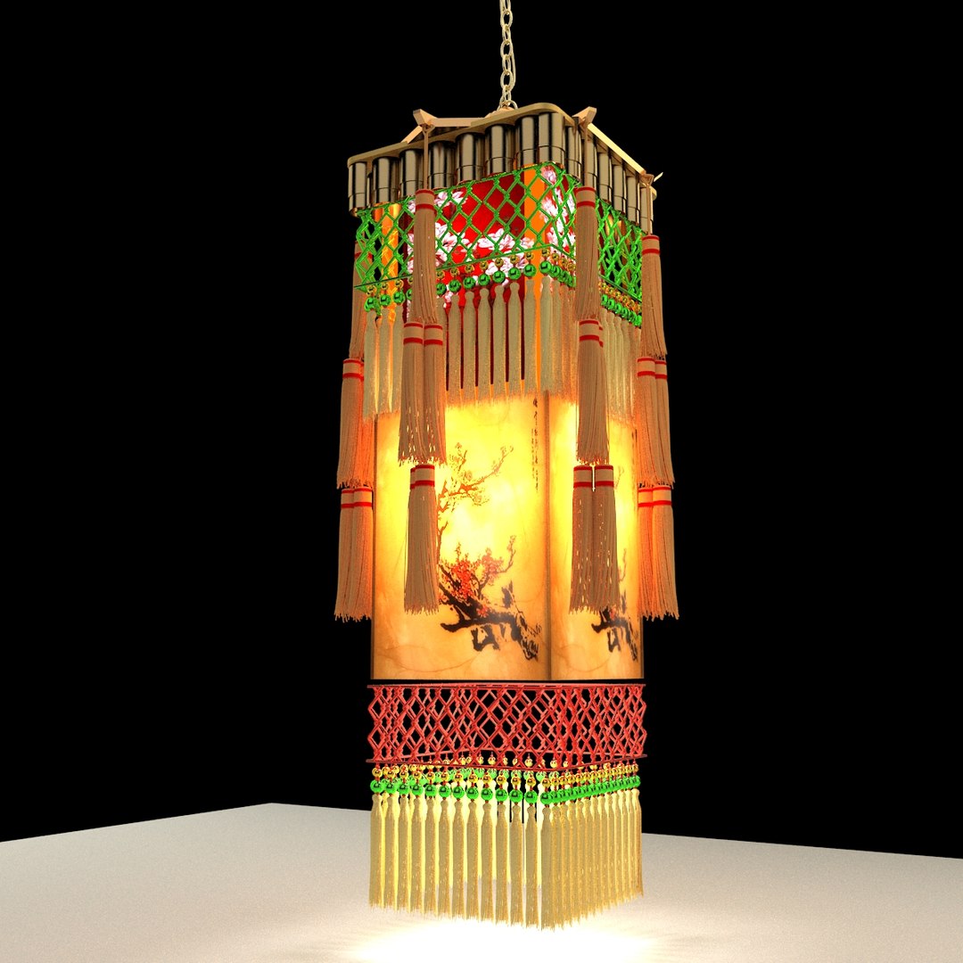 Chinese palace lantern royal 3D - TurboSquid 1437167