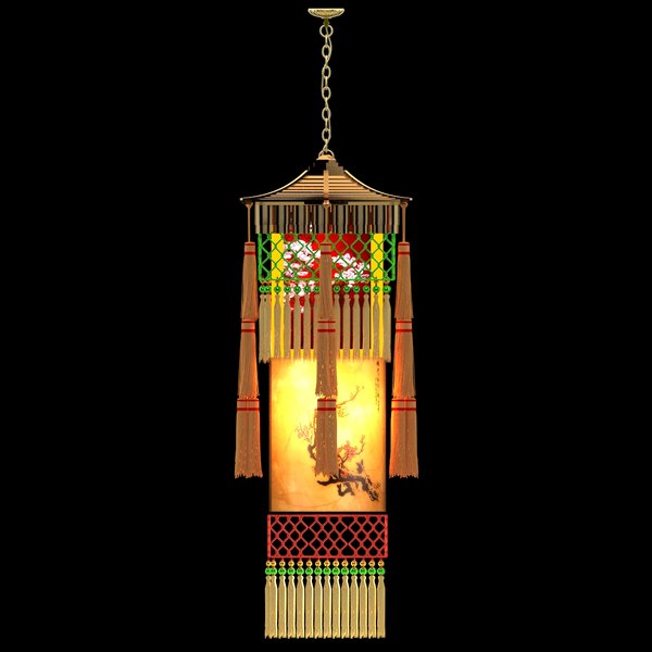 Chinese palace lantern royal 3D - TurboSquid 1437167