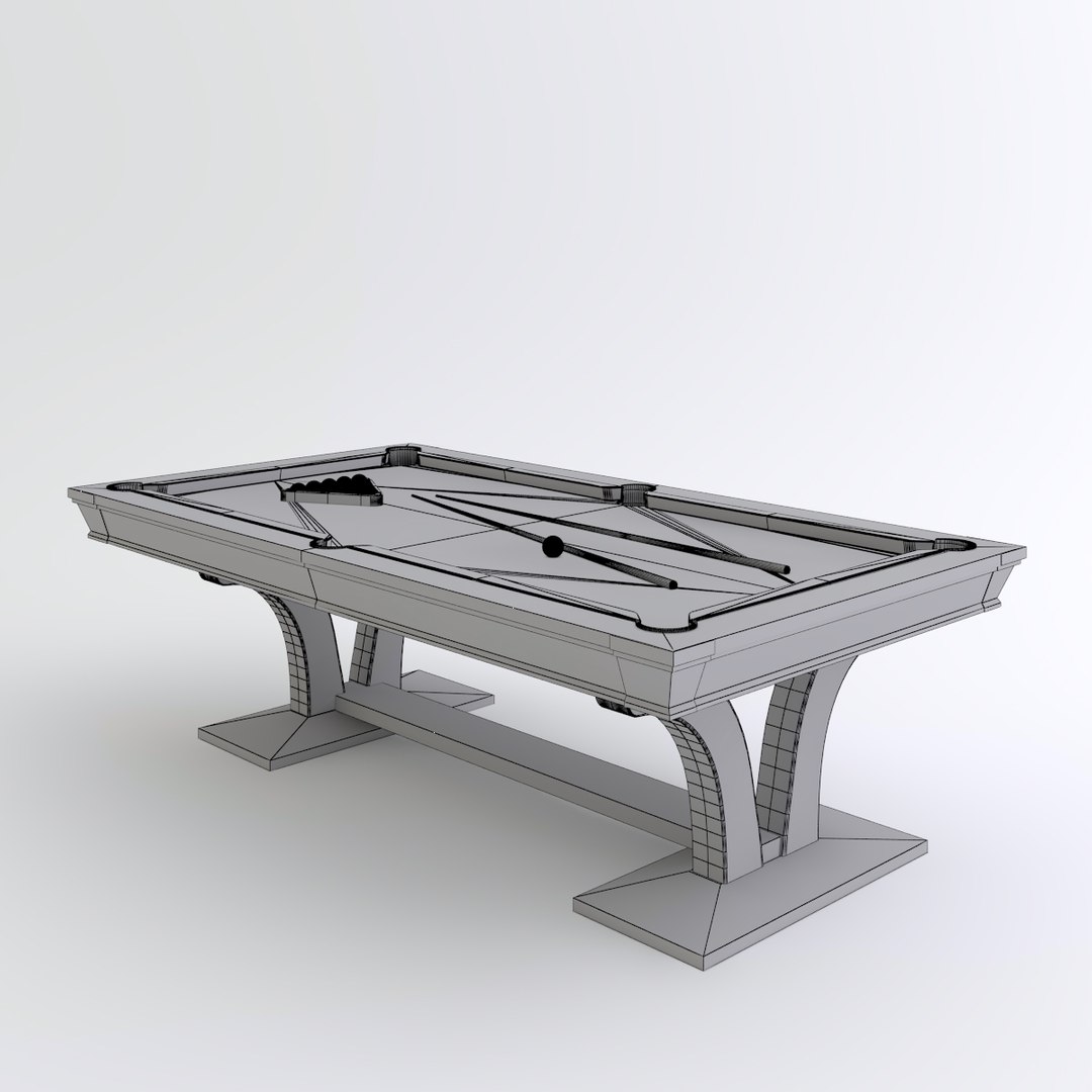 Pool Table 3d Max