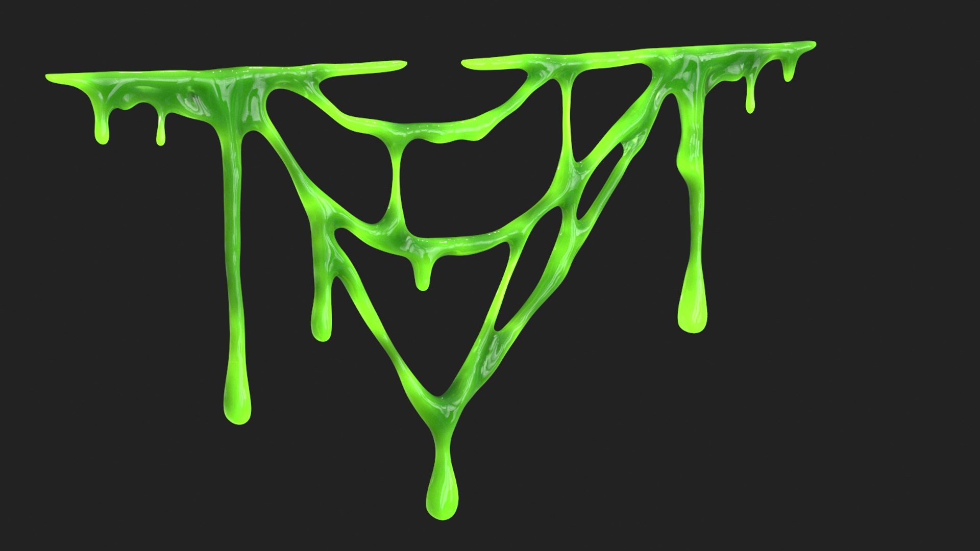 3D Green Slime V3 Model - TurboSquid 2183976