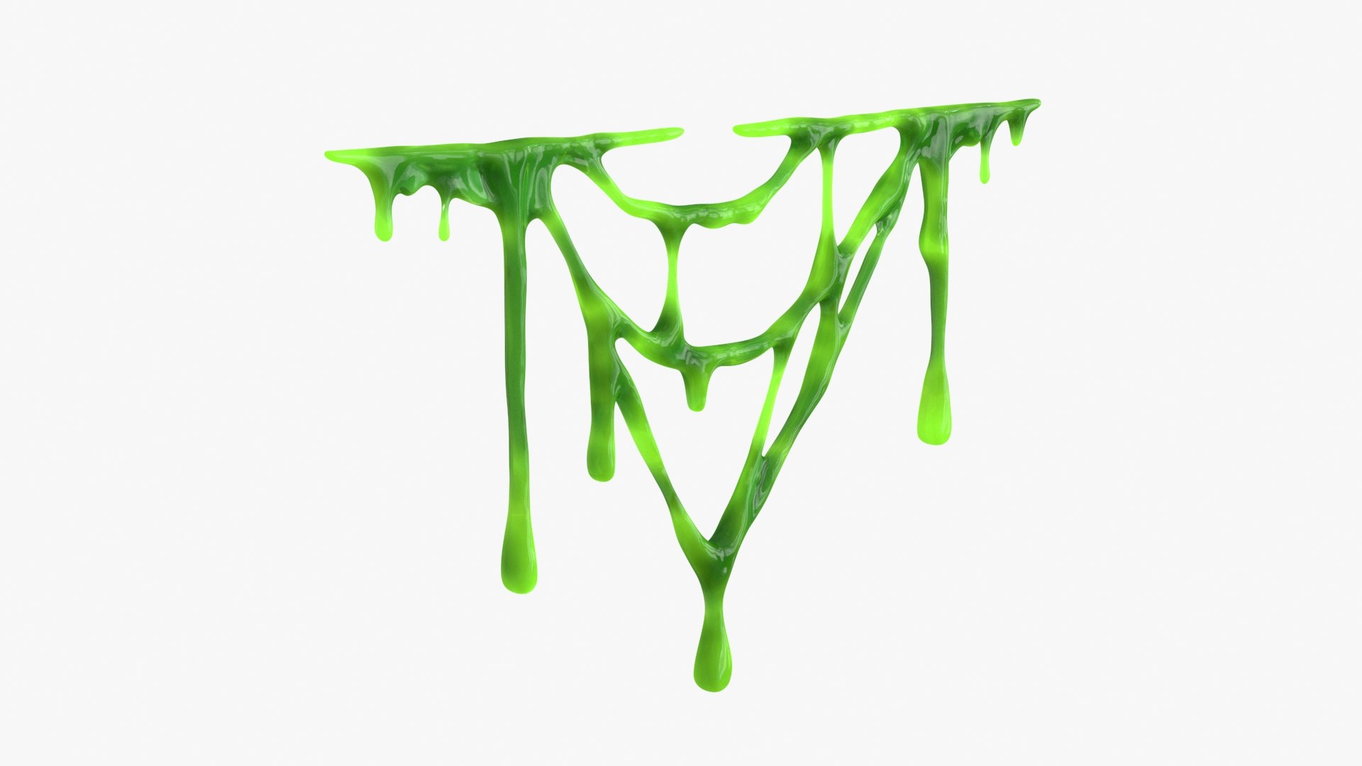 3D Green Slime V3 Model - TurboSquid 2183976