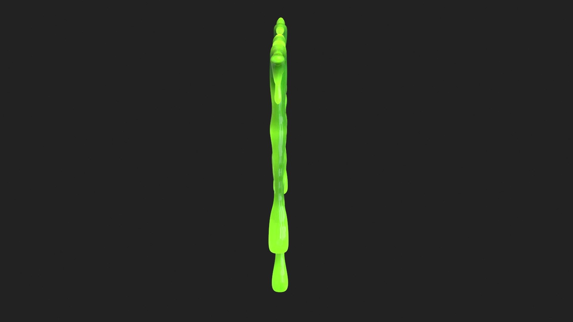 3D Green Slime V3 Model - TurboSquid 2183976
