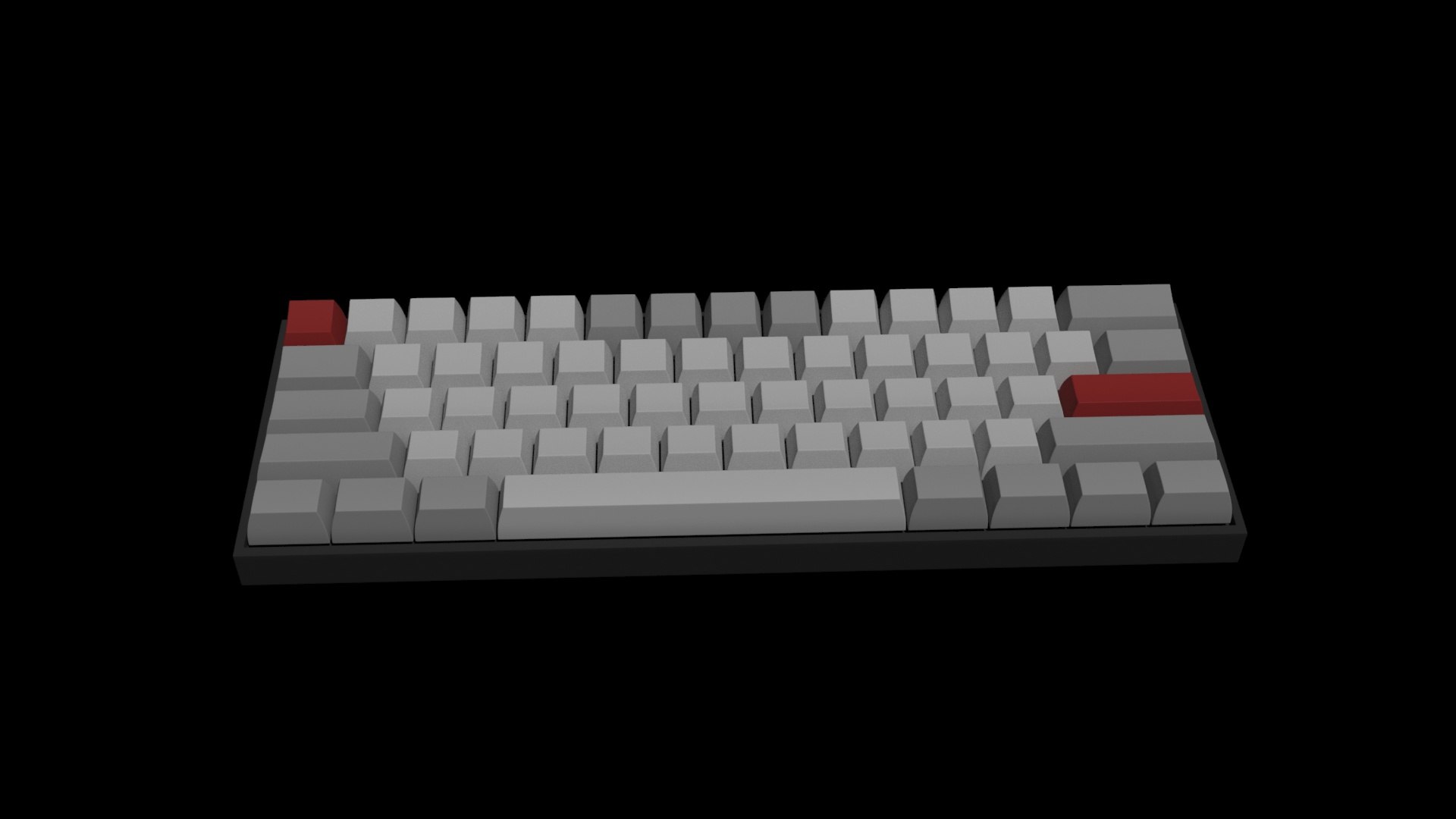 Mechanical Keyboard 3D - TurboSquid 1439724