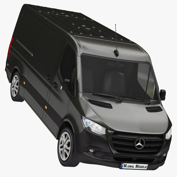 Realistic mercedes sprinter rwd 3D model - TurboSquid 1614000