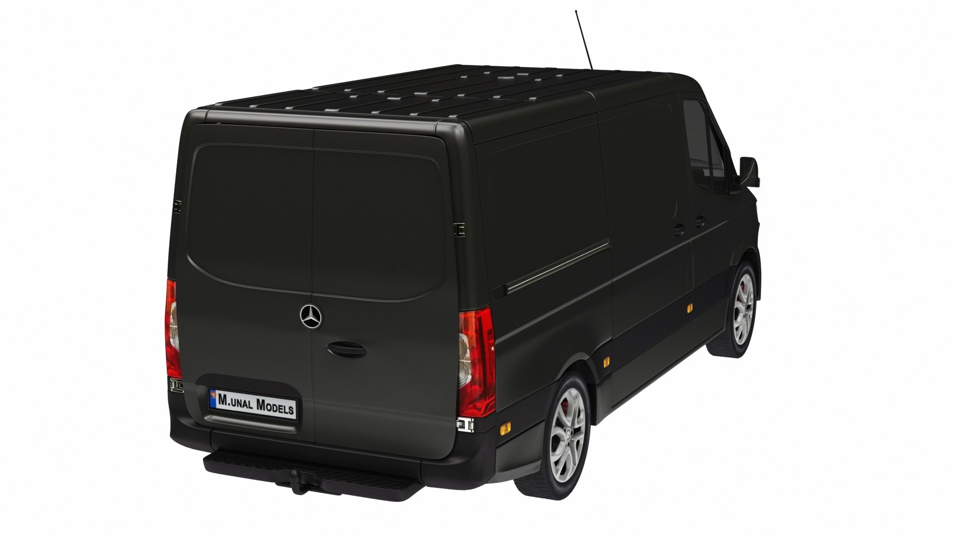 Realistic Mercedes Sprinter Rwd 3D Model - TurboSquid 1614000