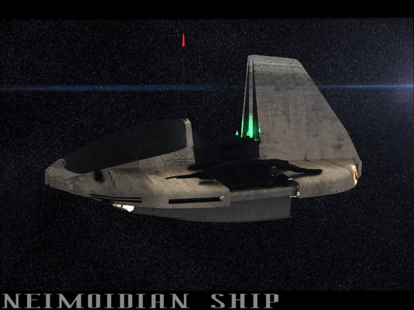 Neimoidian Ship 3d Max