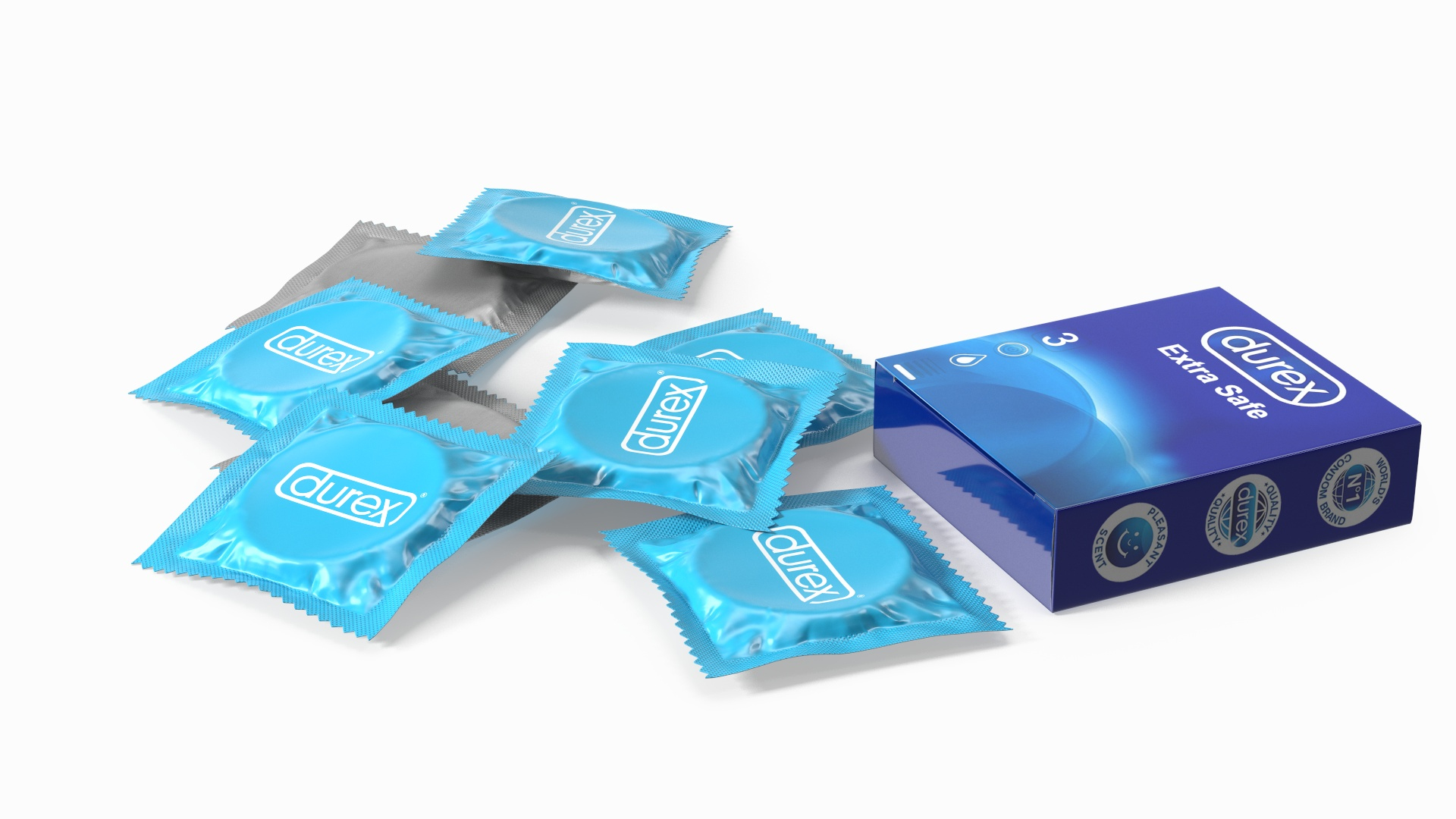 Durex Extra Safe Condoms 3D - TurboSquid 2498401