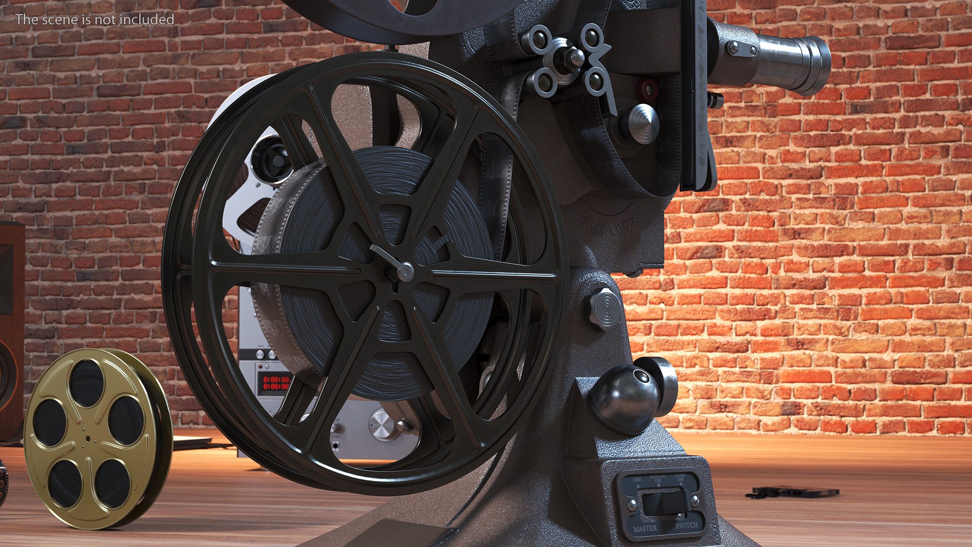 Vintage Movie Projector model - TurboSquid 2180094