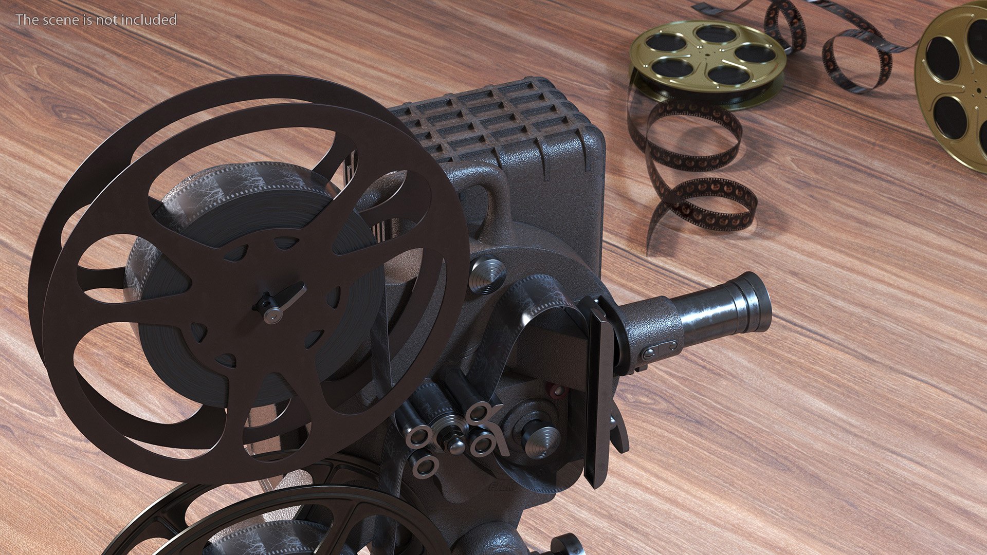 Vintage Movie Projector model - TurboSquid 2180094