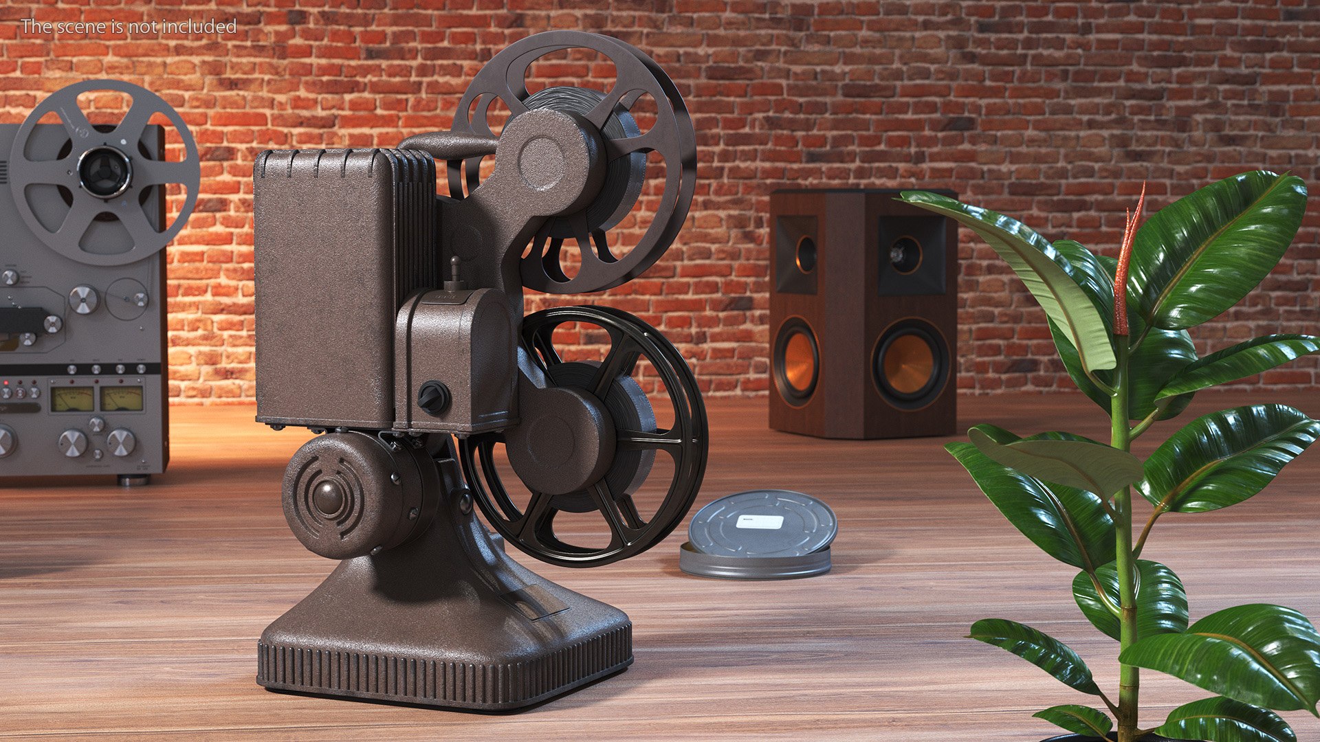 Vintage Movie Projector model - TurboSquid 2180094