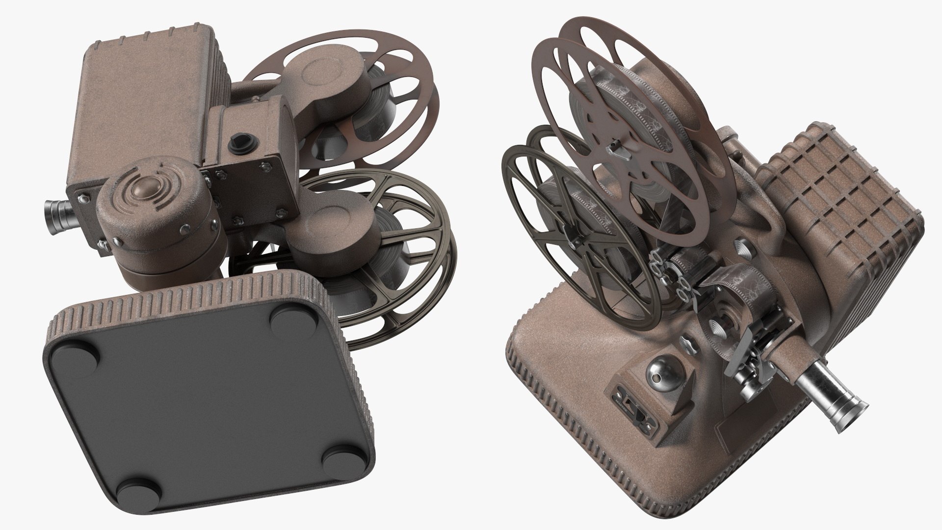 Vintage Movie Projector model - TurboSquid 2180094