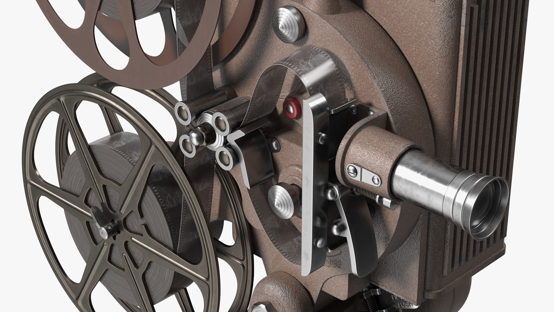 Vintage Movie Projector model - TurboSquid 2180094