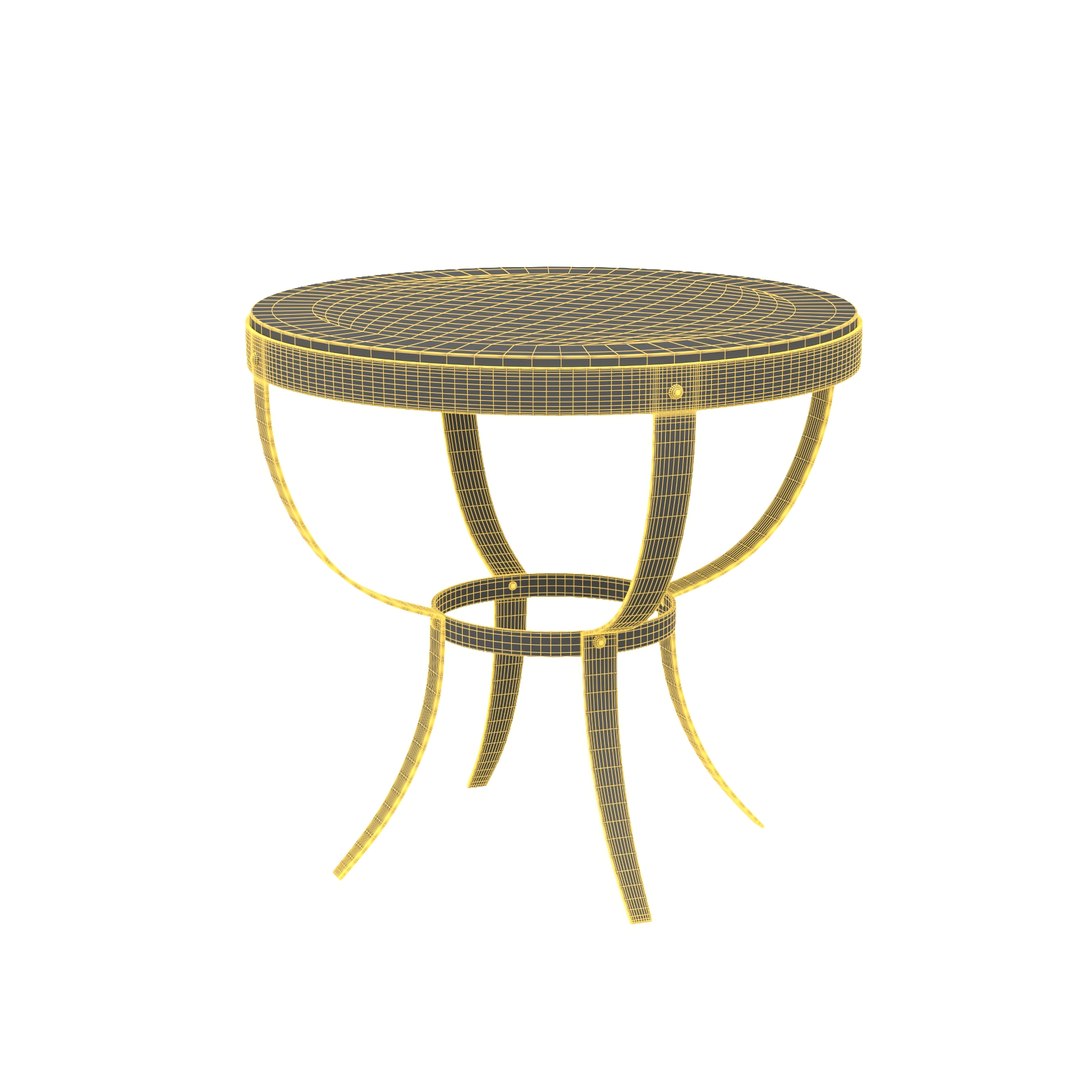 Byron Side Table 3D Model - TurboSquid 2059039