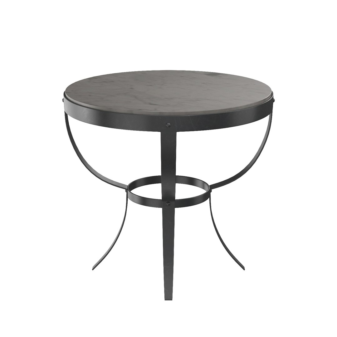 Byron Side Table 3D Model - TurboSquid 2059039