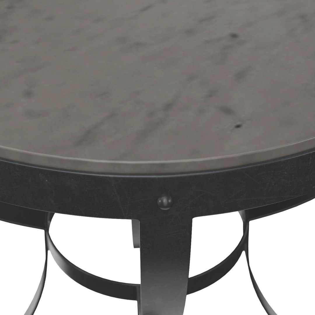 Byron Side Table 3D Model - TurboSquid 2059039