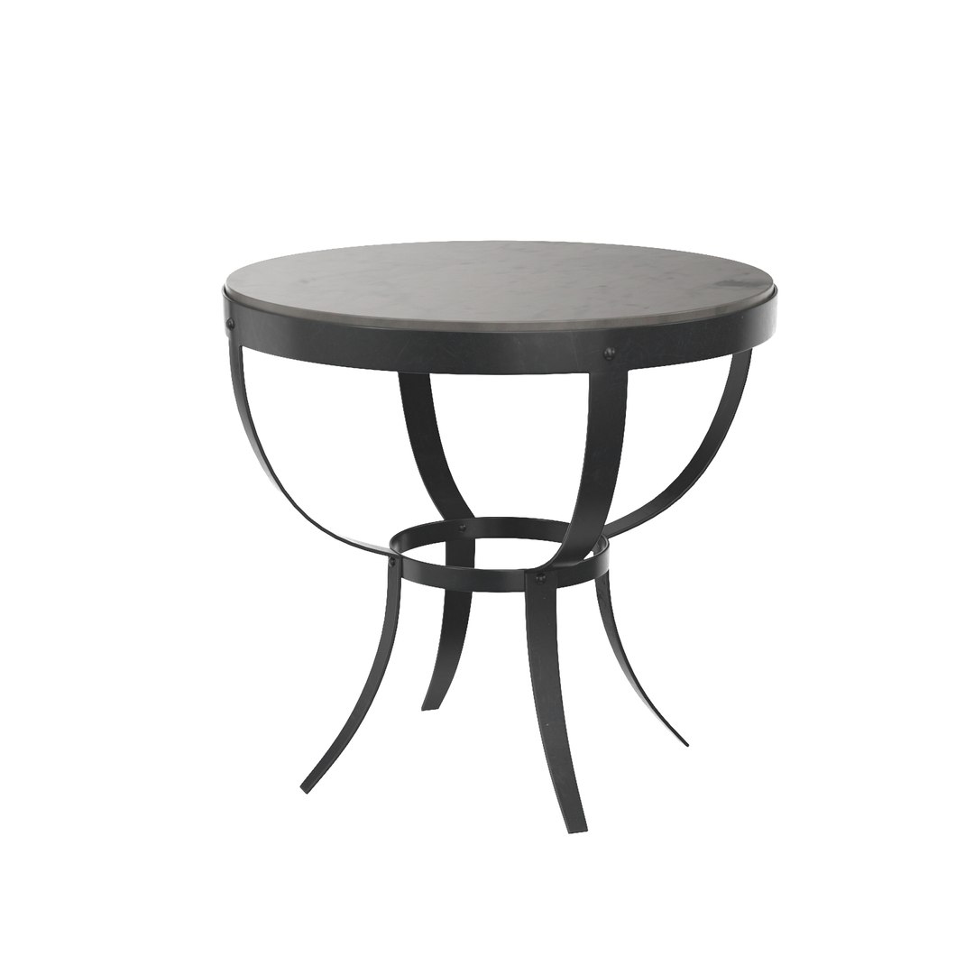 Byron Side Table 3D Model - TurboSquid 2059039