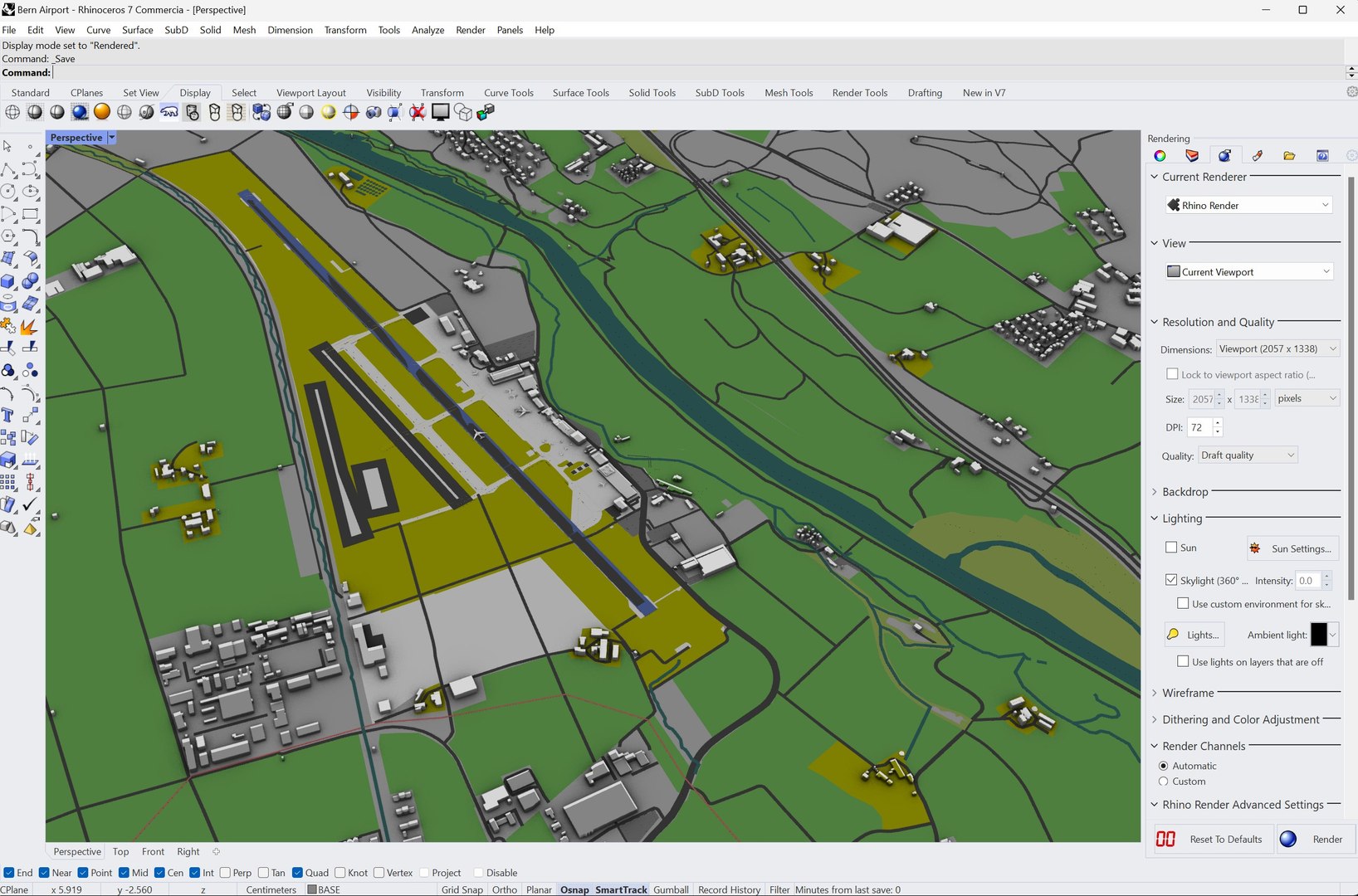 3D Bern Airport - TurboSquid 2051746