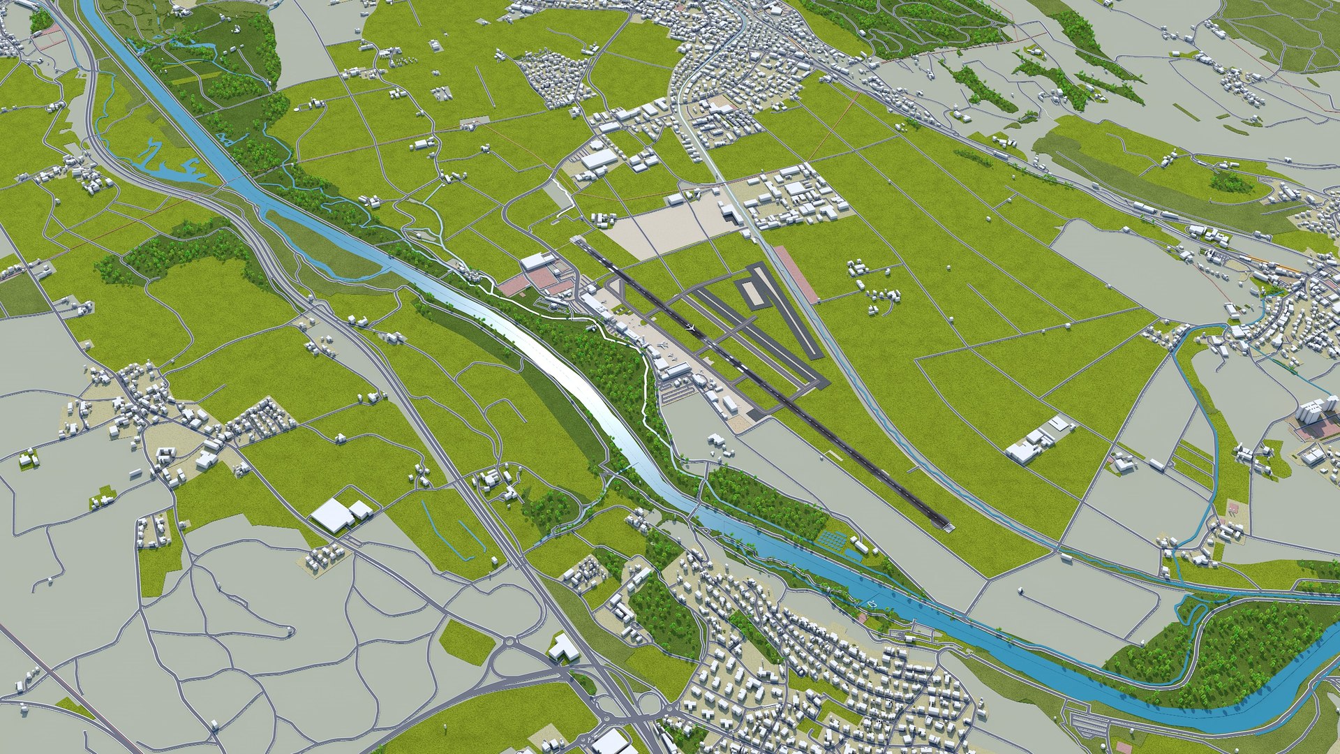 3D Bern Airport - TurboSquid 2051746