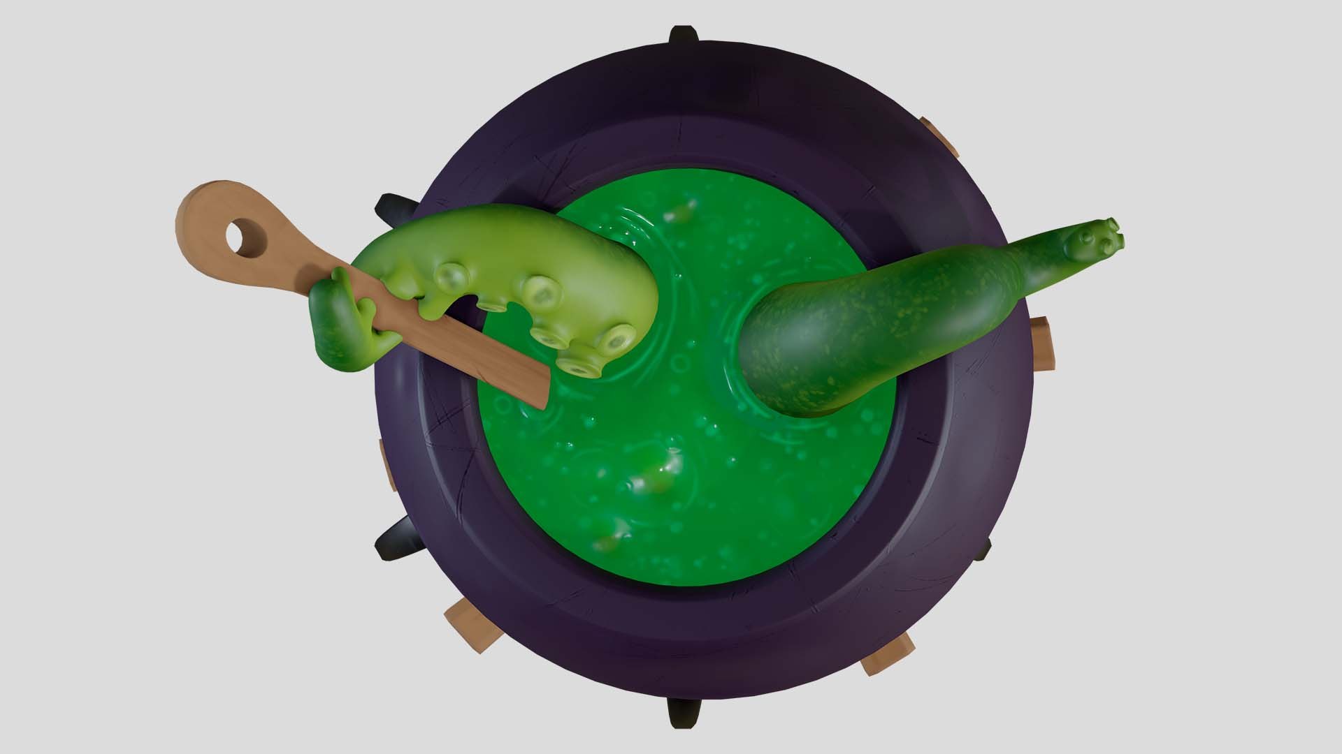 Helluin Cauldron 3D - TurboSquid 1984731