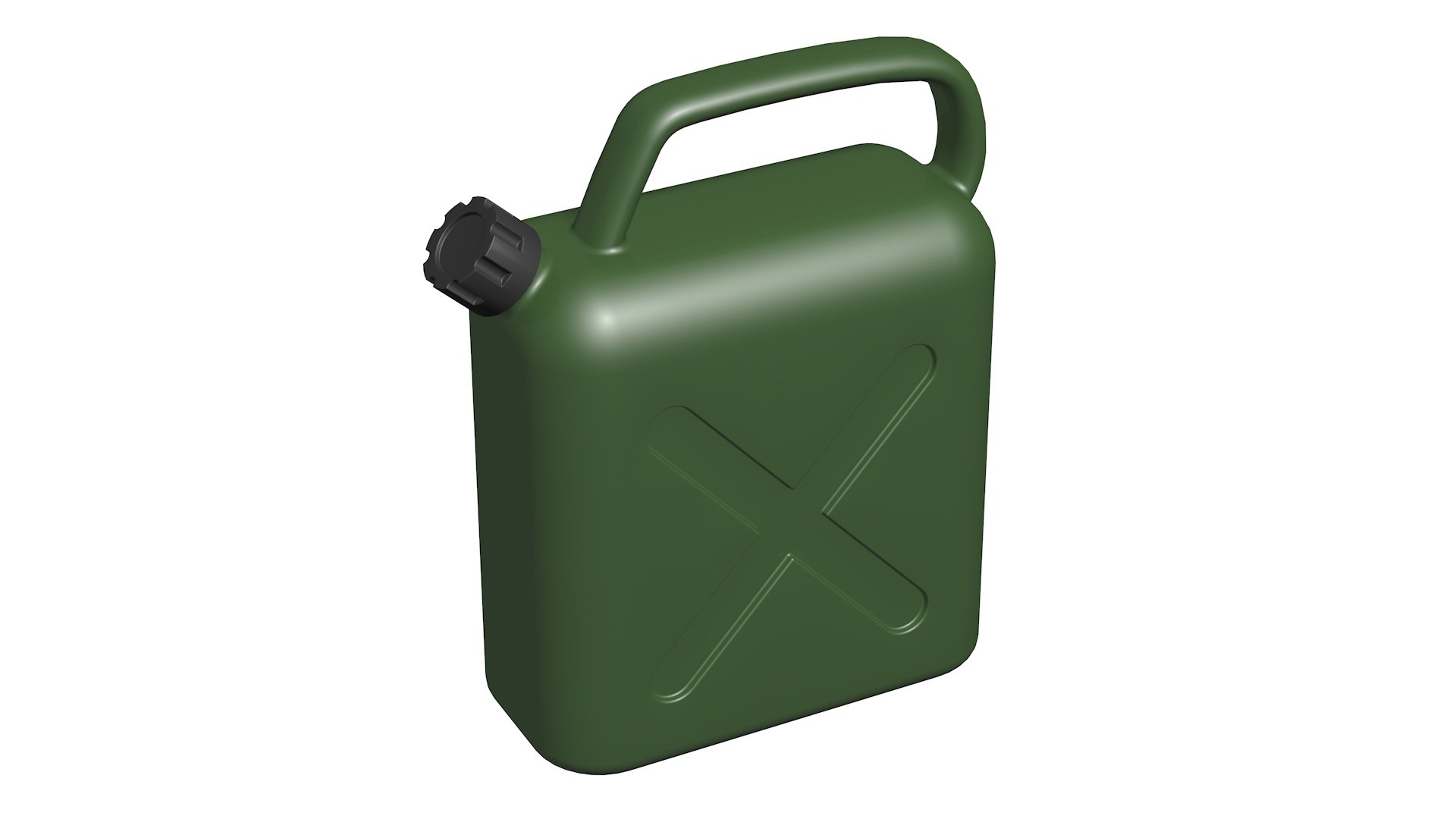 Three Army Canisters V2 3D Model - TurboSquid 1741221