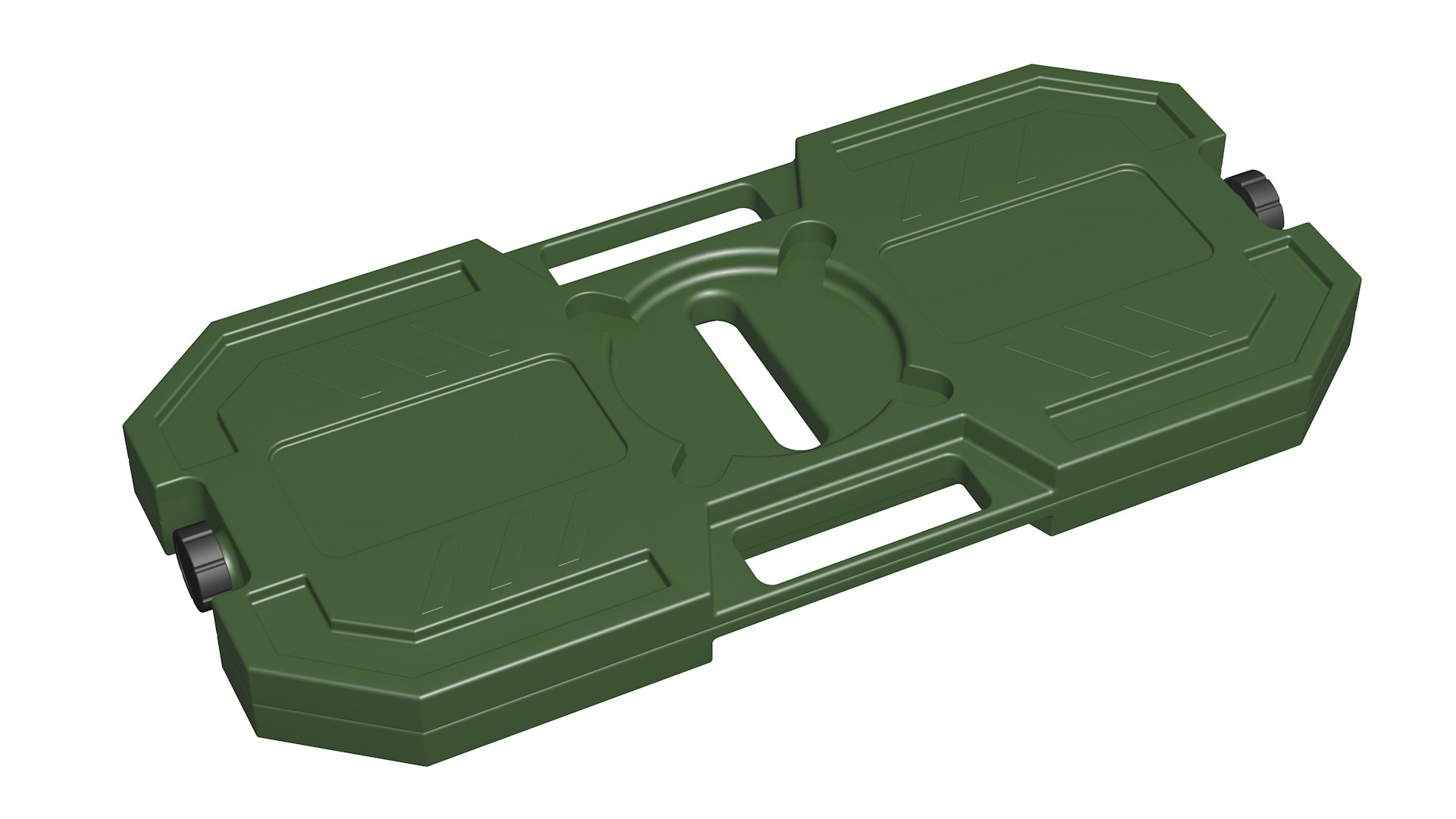 Three Army Canisters V2 3D Model - TurboSquid 1741221