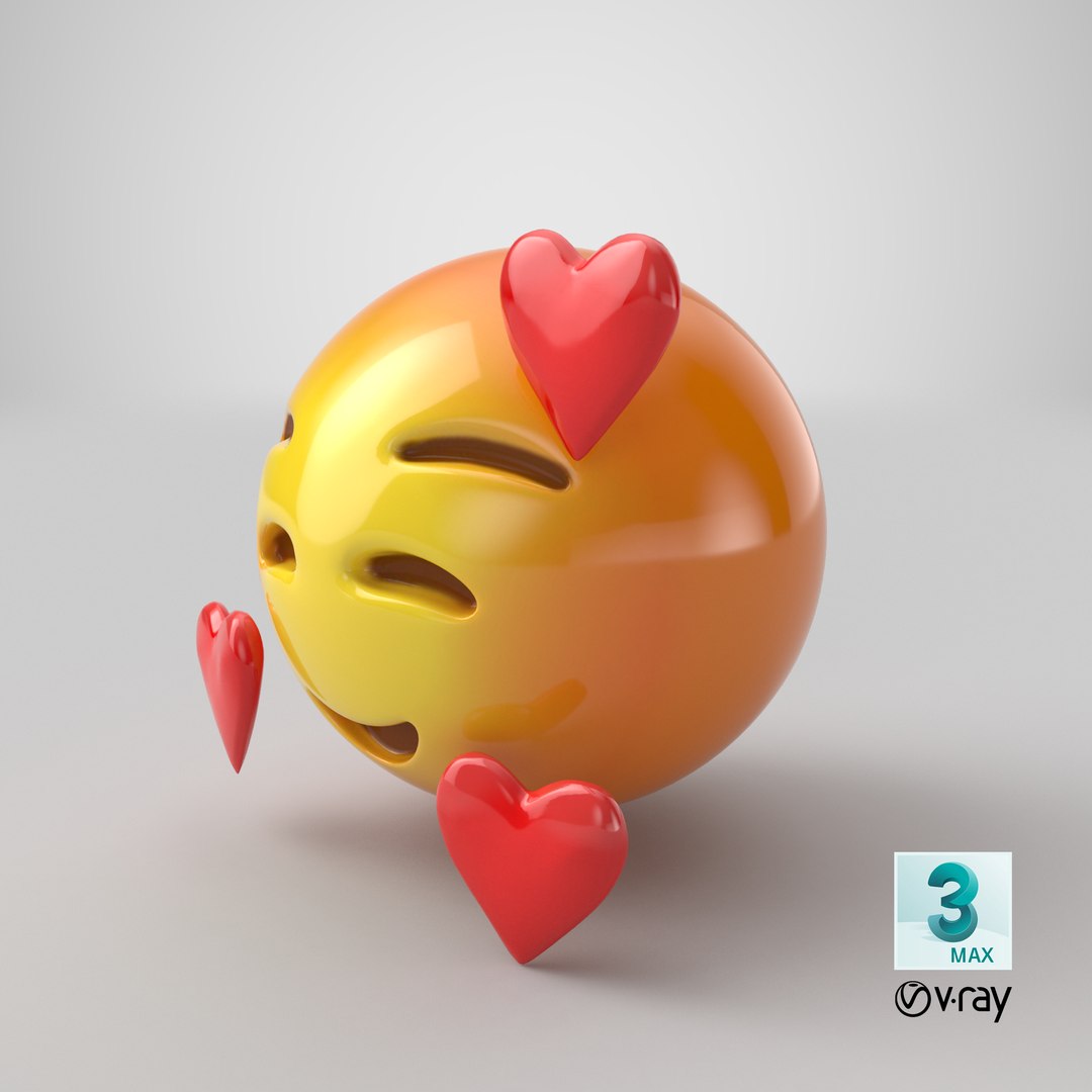 3D emoji 15 smiling face - TurboSquid 1367654