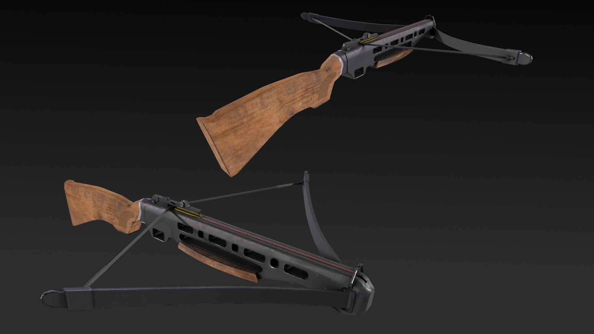 3D Bow Gun Crossbow model - TurboSquid 1743948