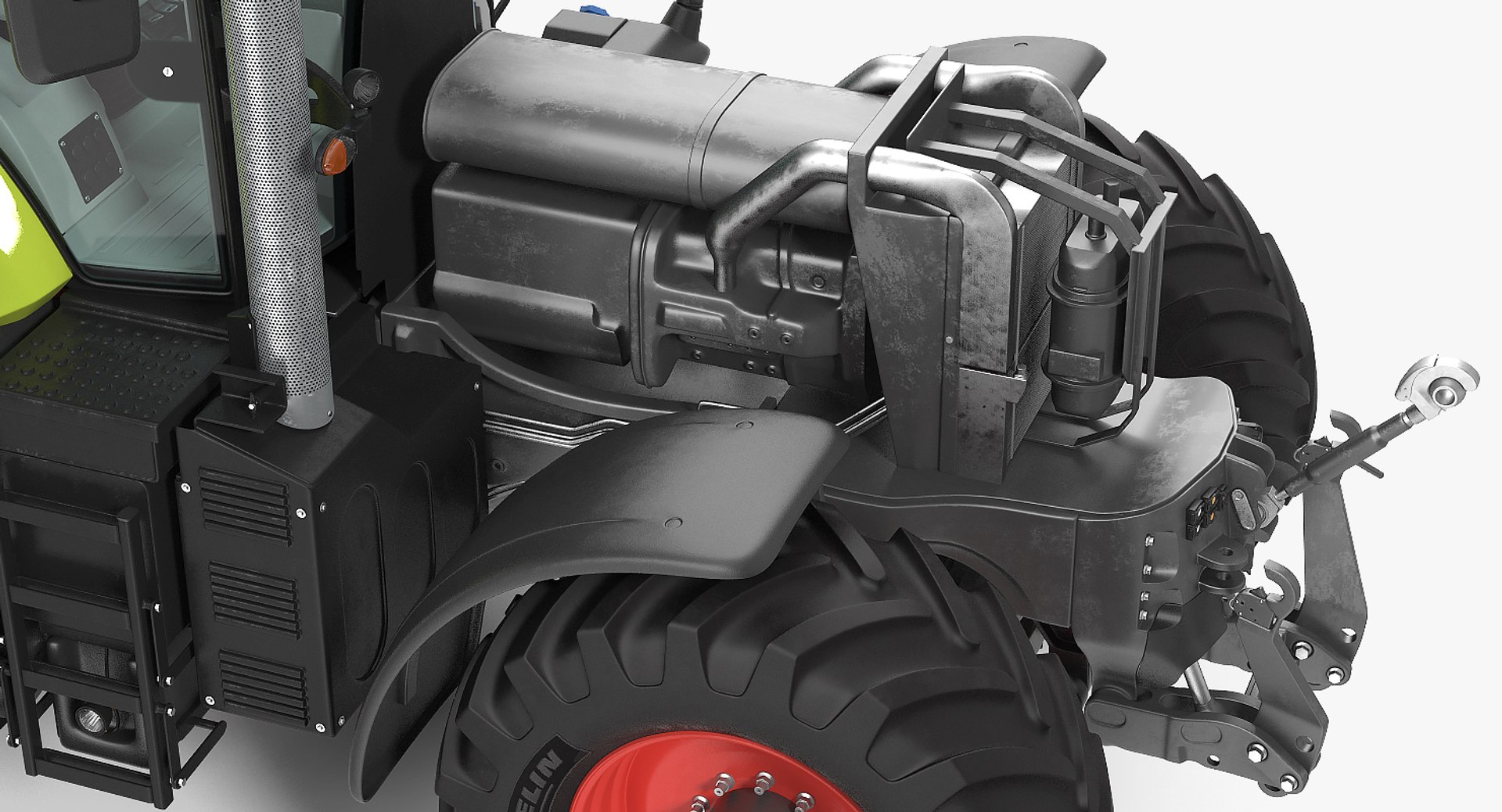 3D tractor claas axion interior model - TurboSquid 1374708