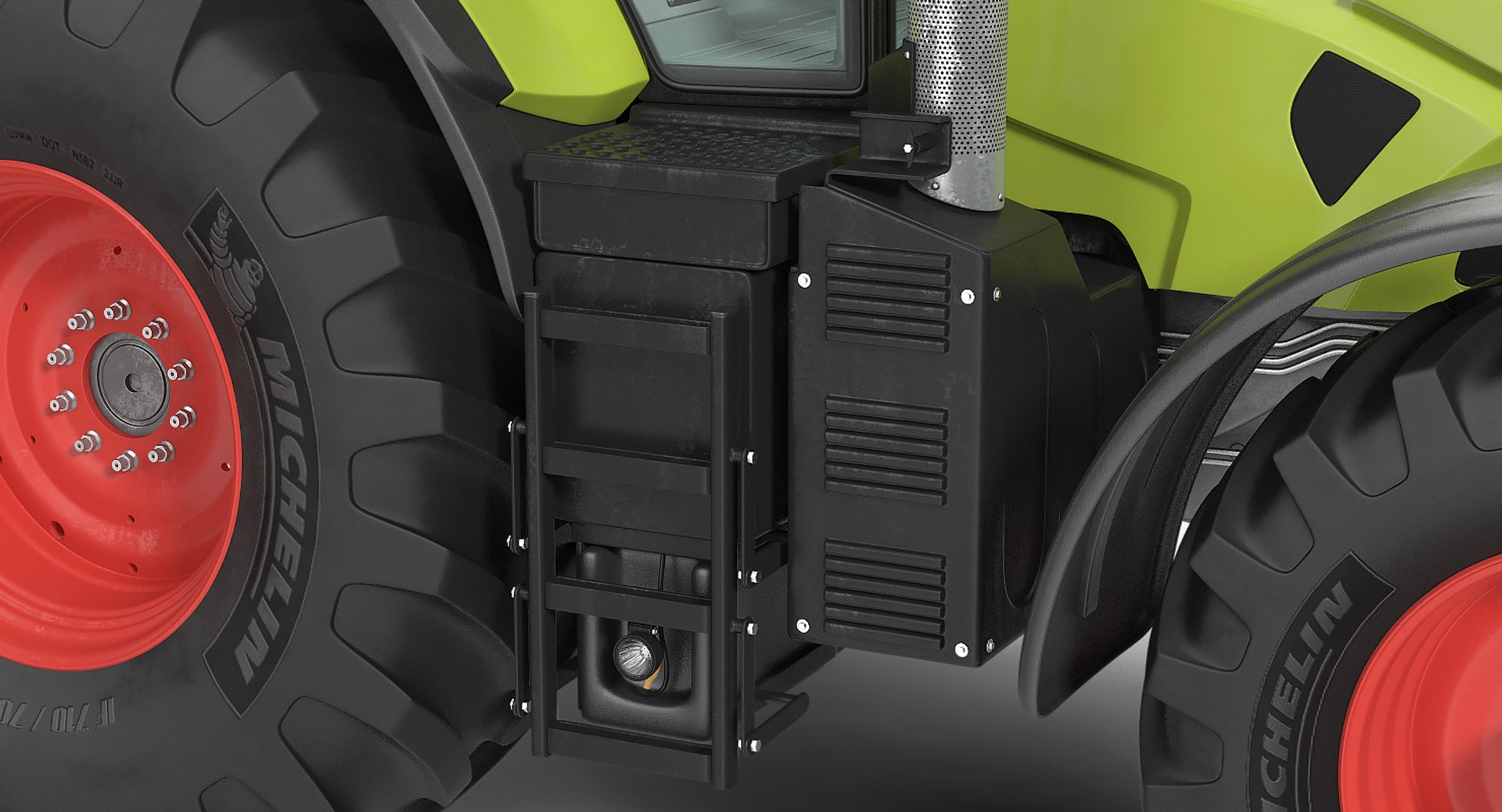3D tractor claas axion interior model - TurboSquid 1374708