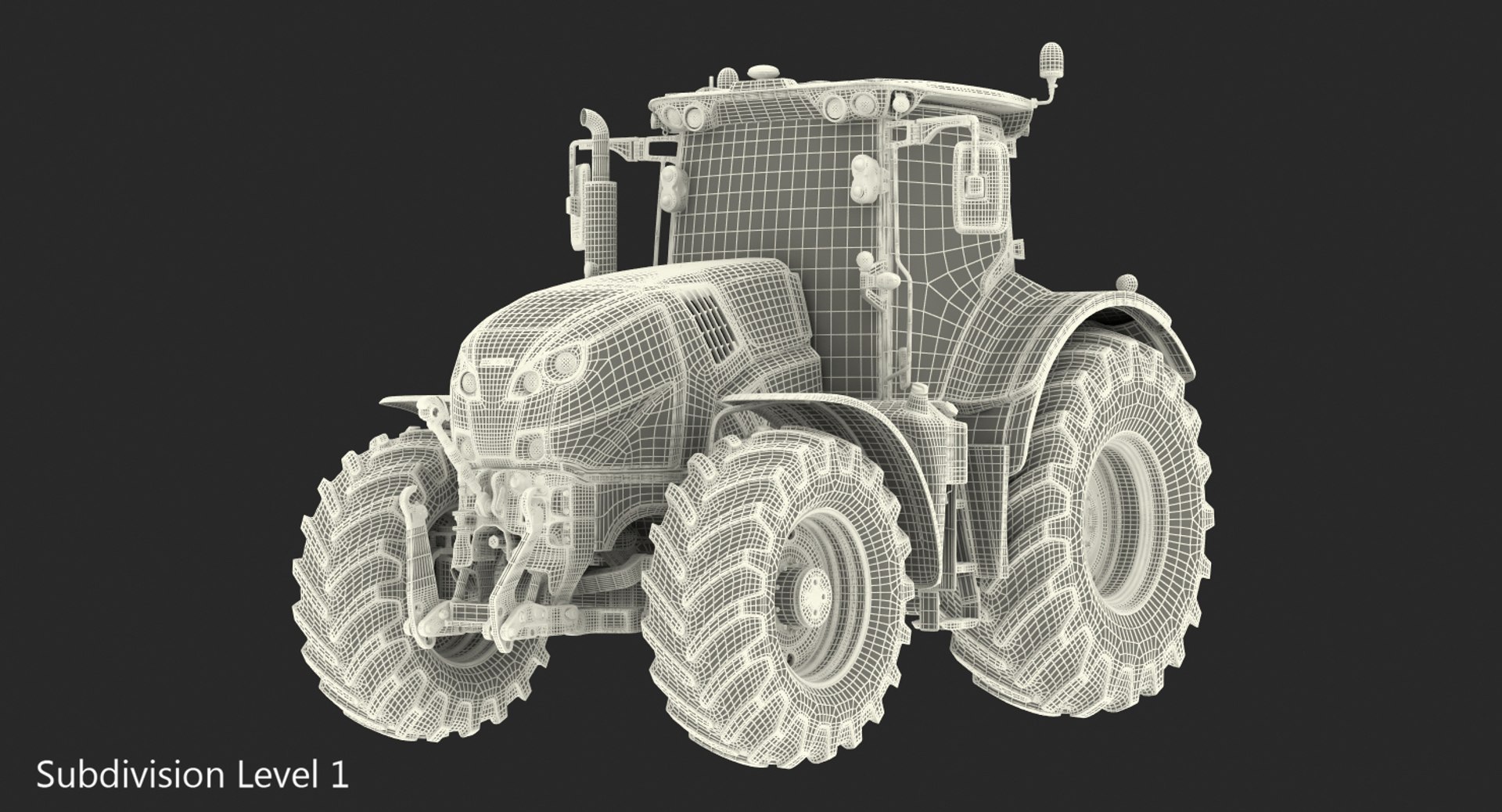 3D tractor claas axion interior model - TurboSquid 1374708