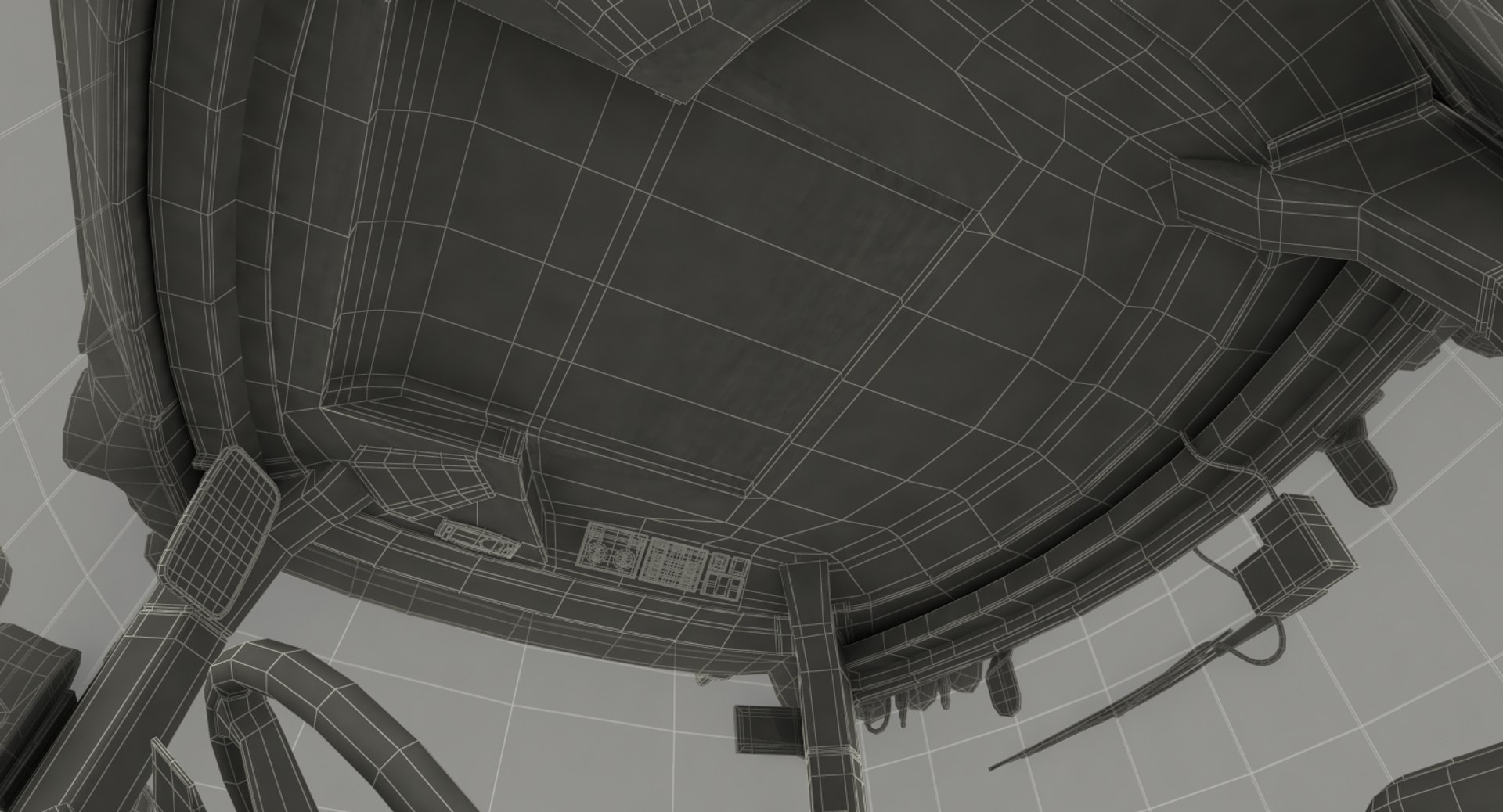 3D tractor claas axion interior model - TurboSquid 1374708