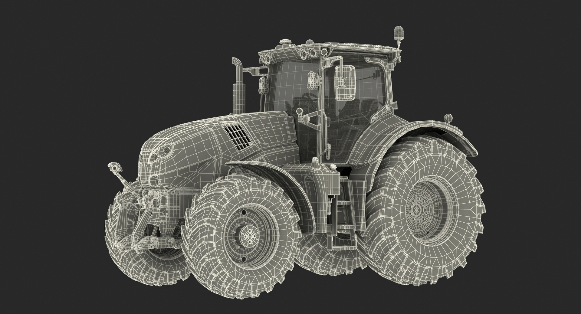 3D tractor claas axion interior model - TurboSquid 1374708