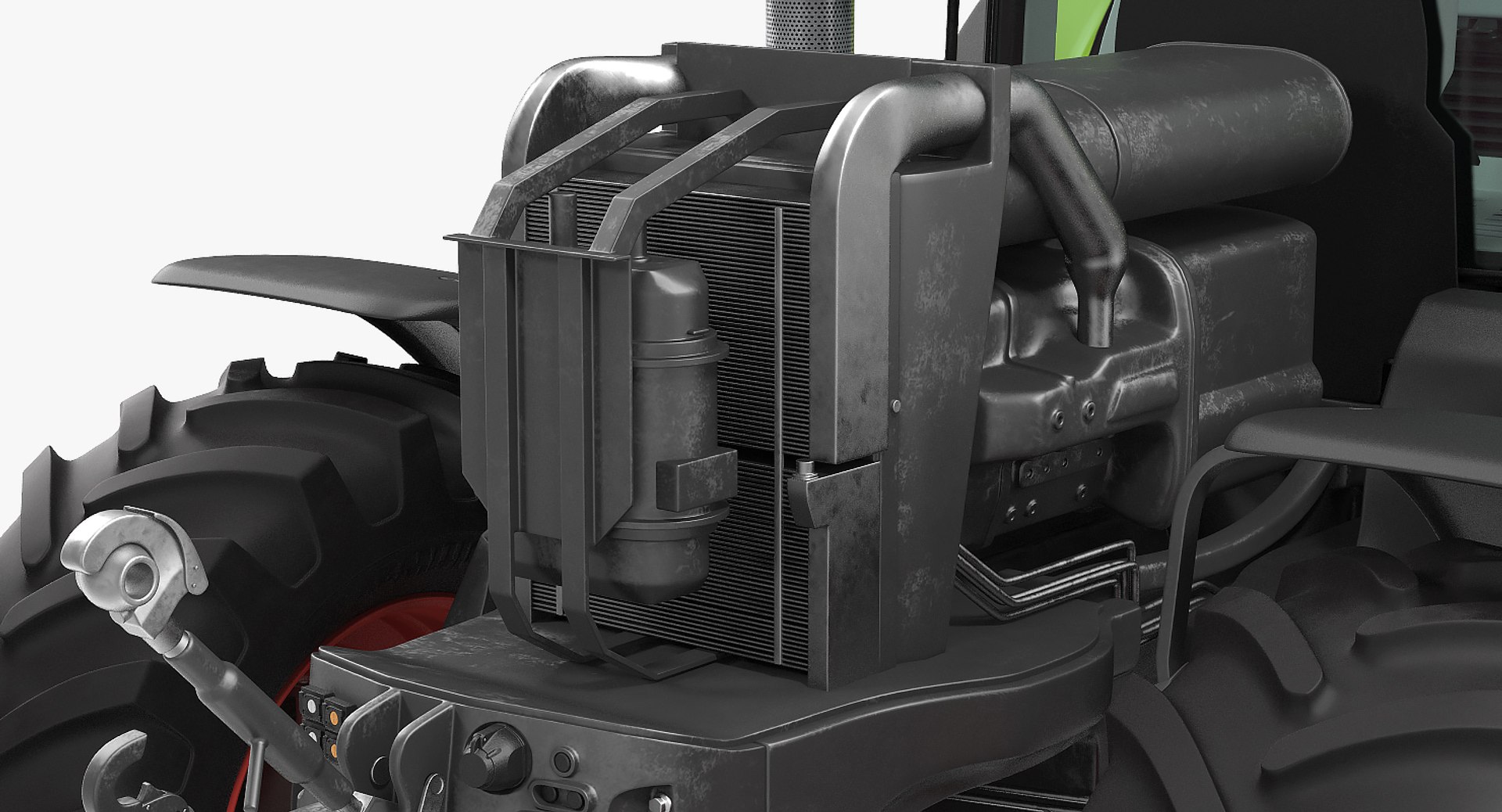 3D tractor claas axion interior model - TurboSquid 1374708